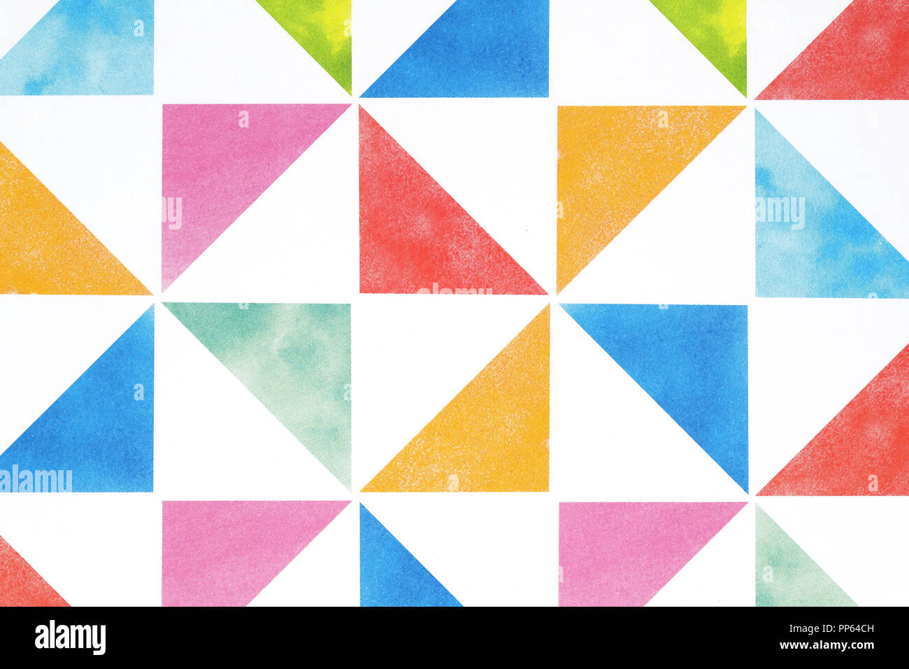 Colorful triangle seamless pattern, texture background Stock Photo - Alamy