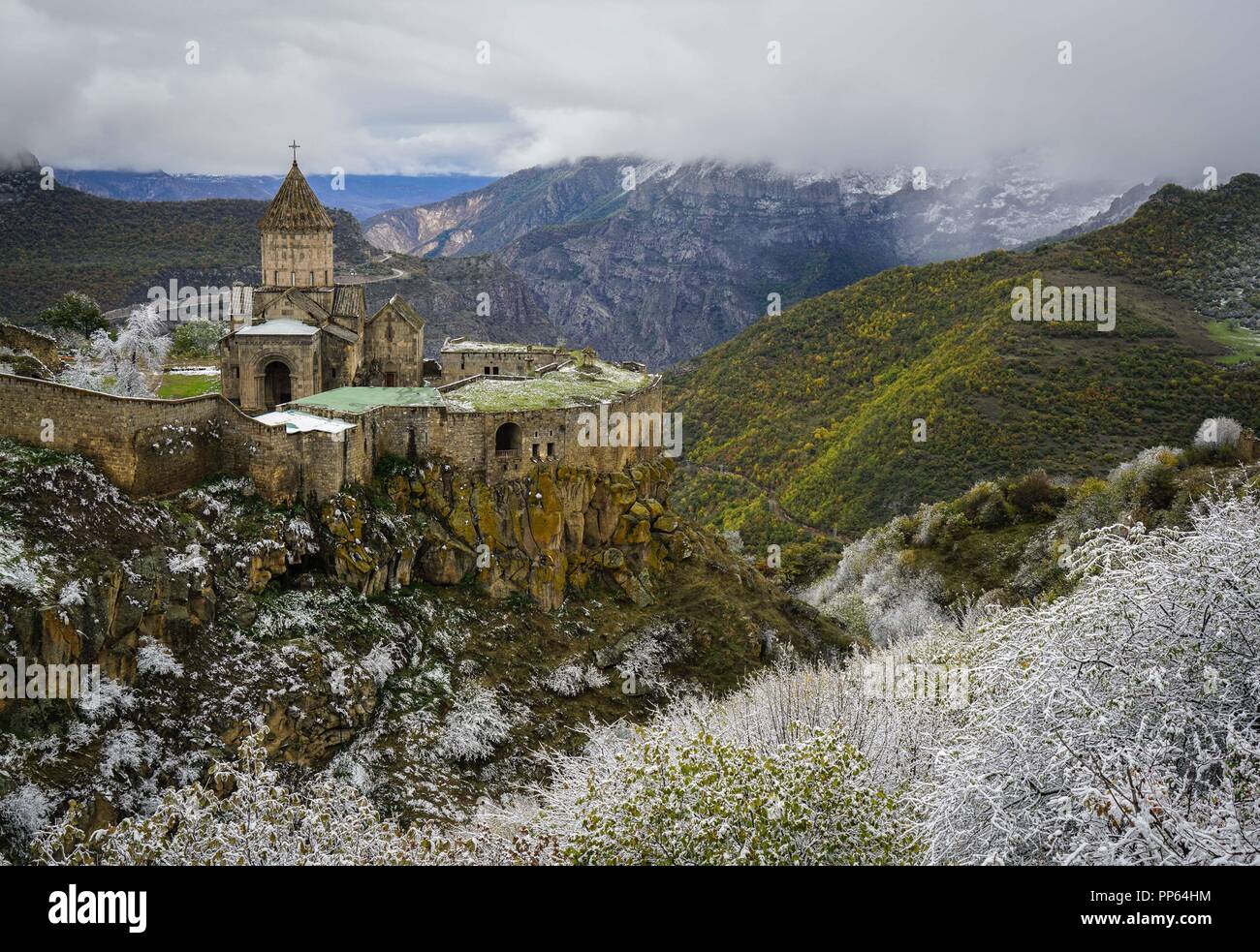 View of Tatev Monastery, Armenia Stock Photo - Alamy