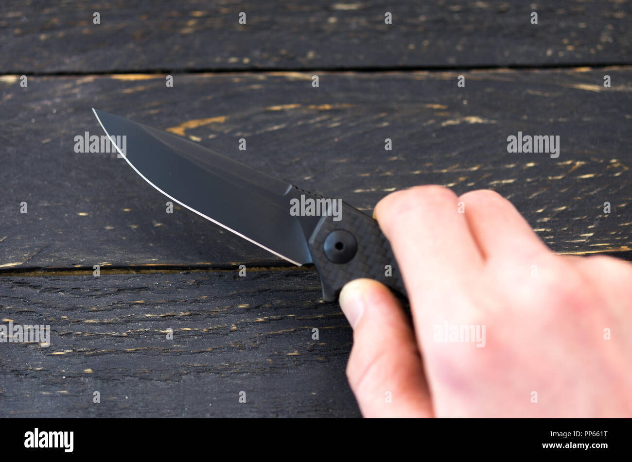 Blade folding knife hi-res stock photography and images - Alamy