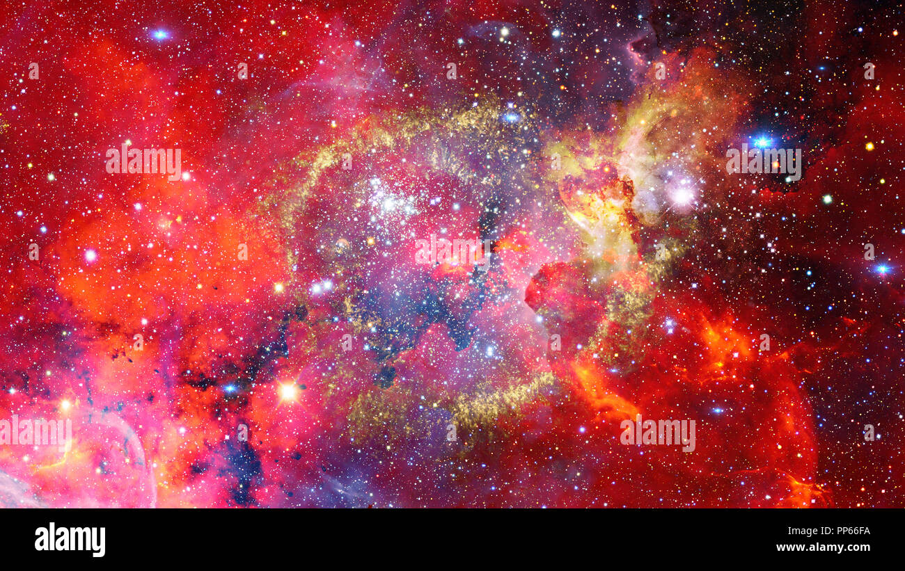 The Helix Nebula in deep space. Elements of this image furnished by ...