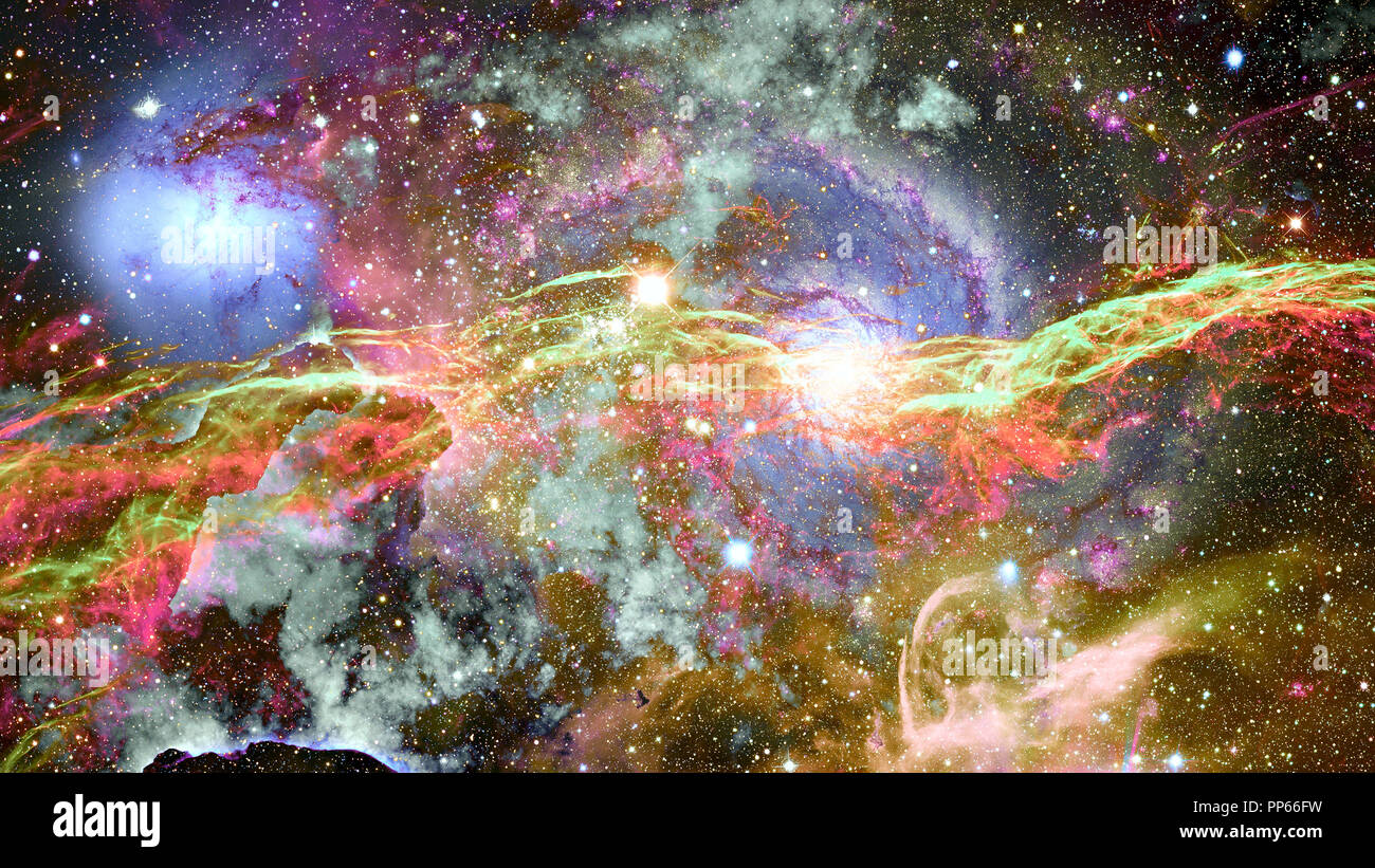 Galaxy and Nebula. Abstract space background. Elements of this Image ...