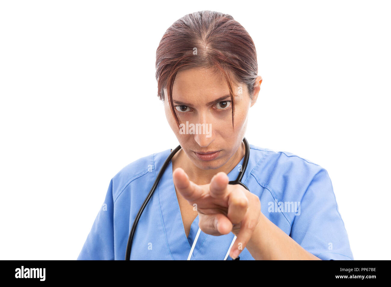 Boss with nurse hi-res stock photography and images - Alamy