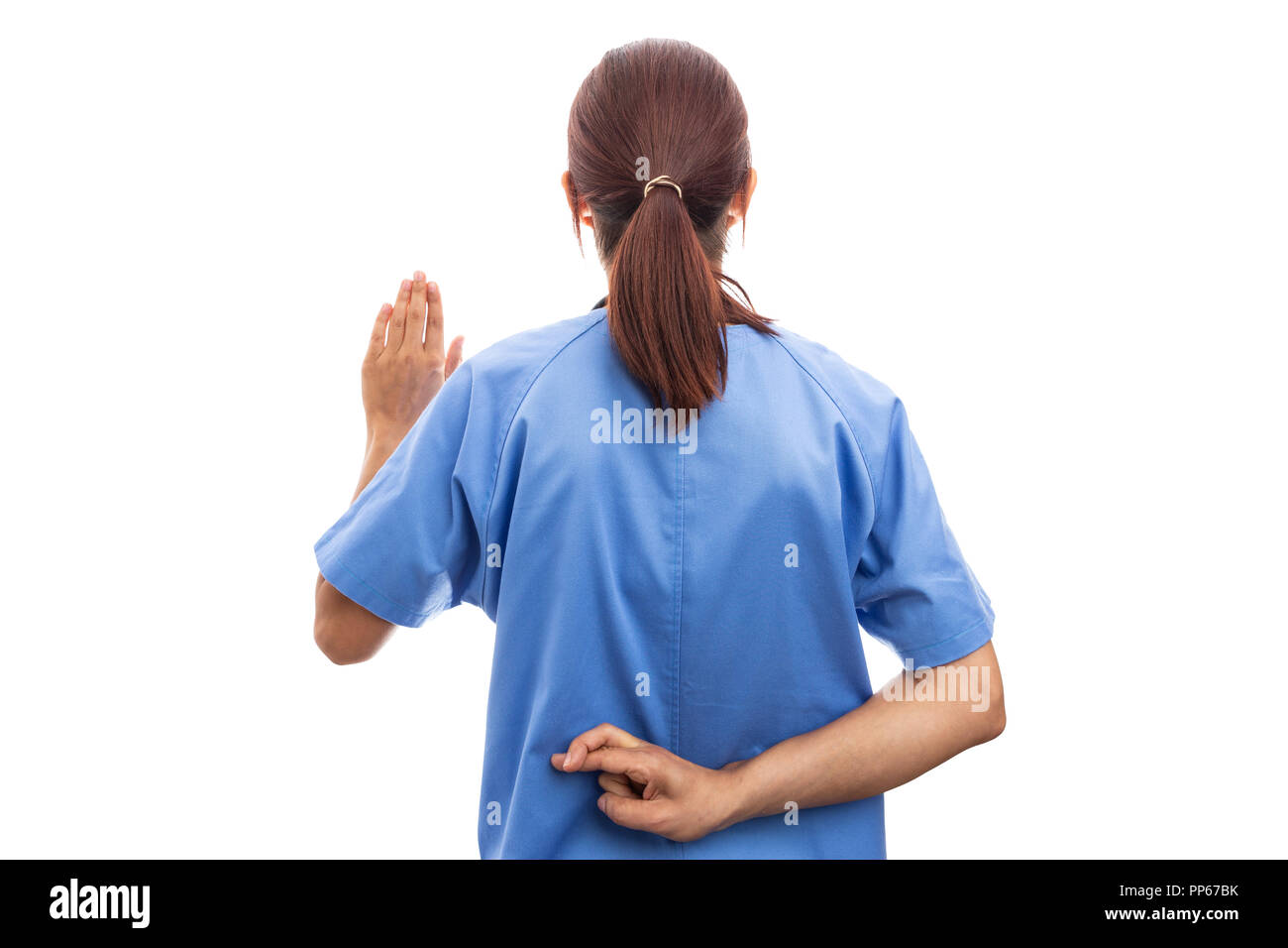 Fingers Crossed Lying