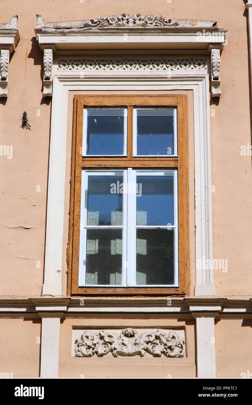 Brasov, town in Transylvania, Romania. Architectural feature ...