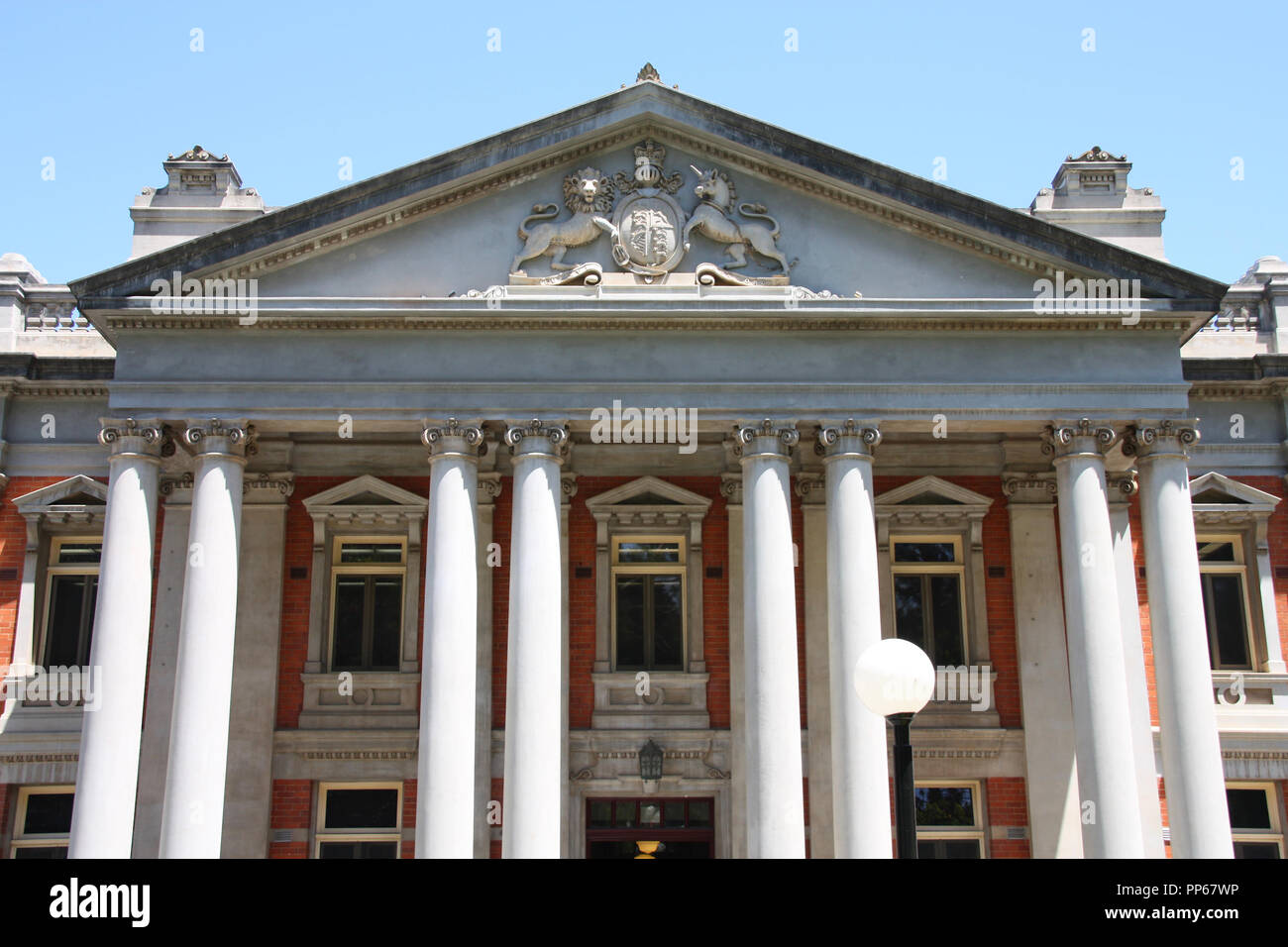 Perth - Supreme Court of Western Australia. Old building Stock Photo ...