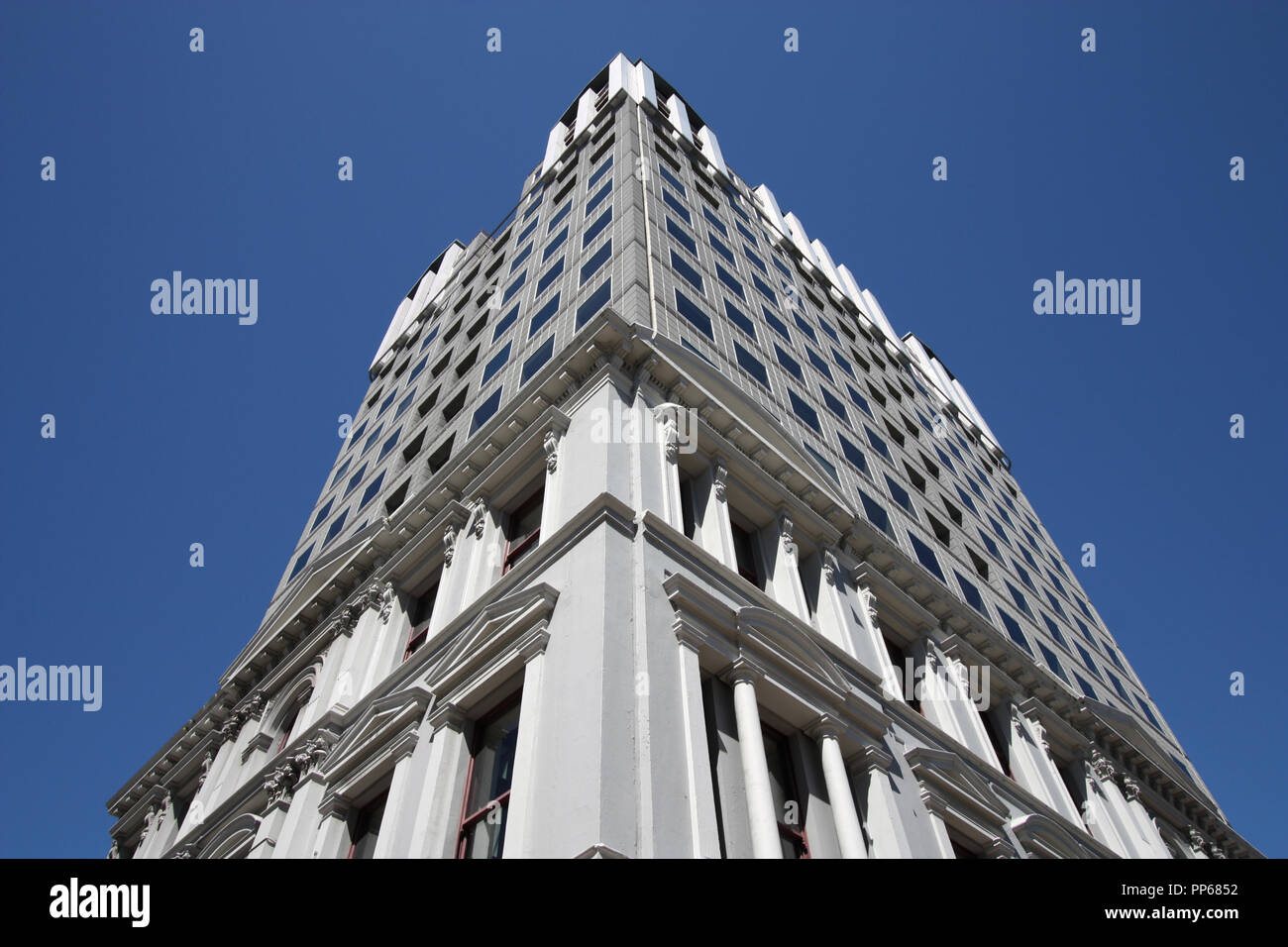 CHRISTCHURCH, NEW ZEALAND - FEBRUARY 17: Clarendon Tower on February 17 ...