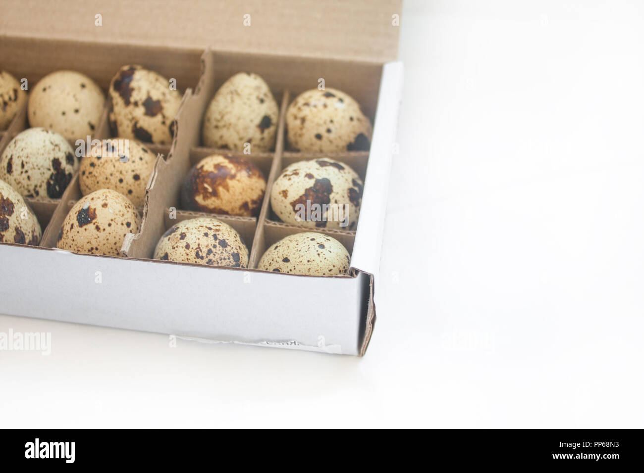 Group of Quail eggs, isolated on white background Stock Photo - Alamy