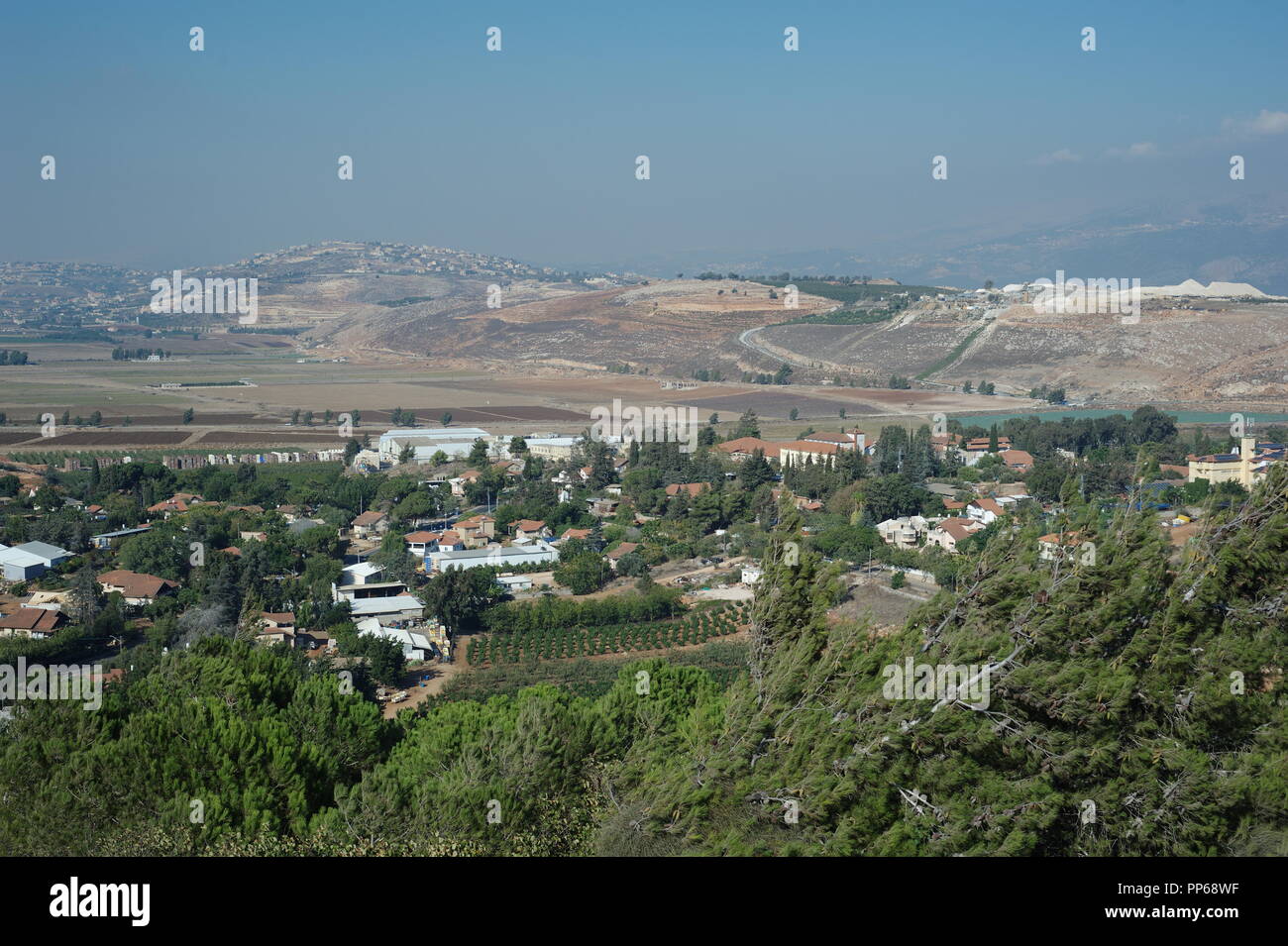 landscape of South Lebanon, North Israel Stock Photo - Alamy
