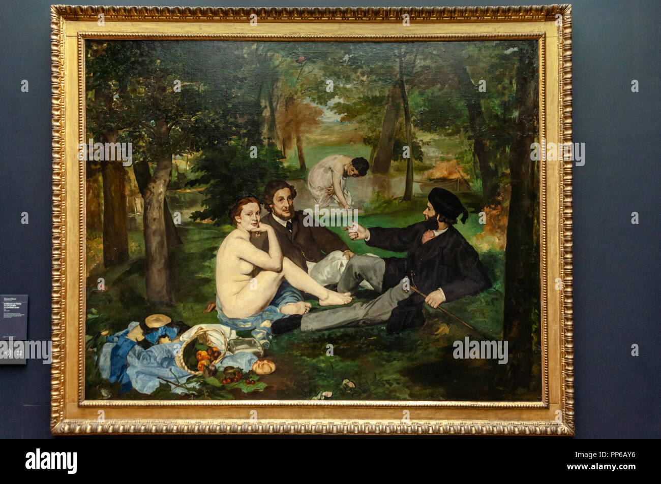 Manet Dejeuner Sur Lherbe