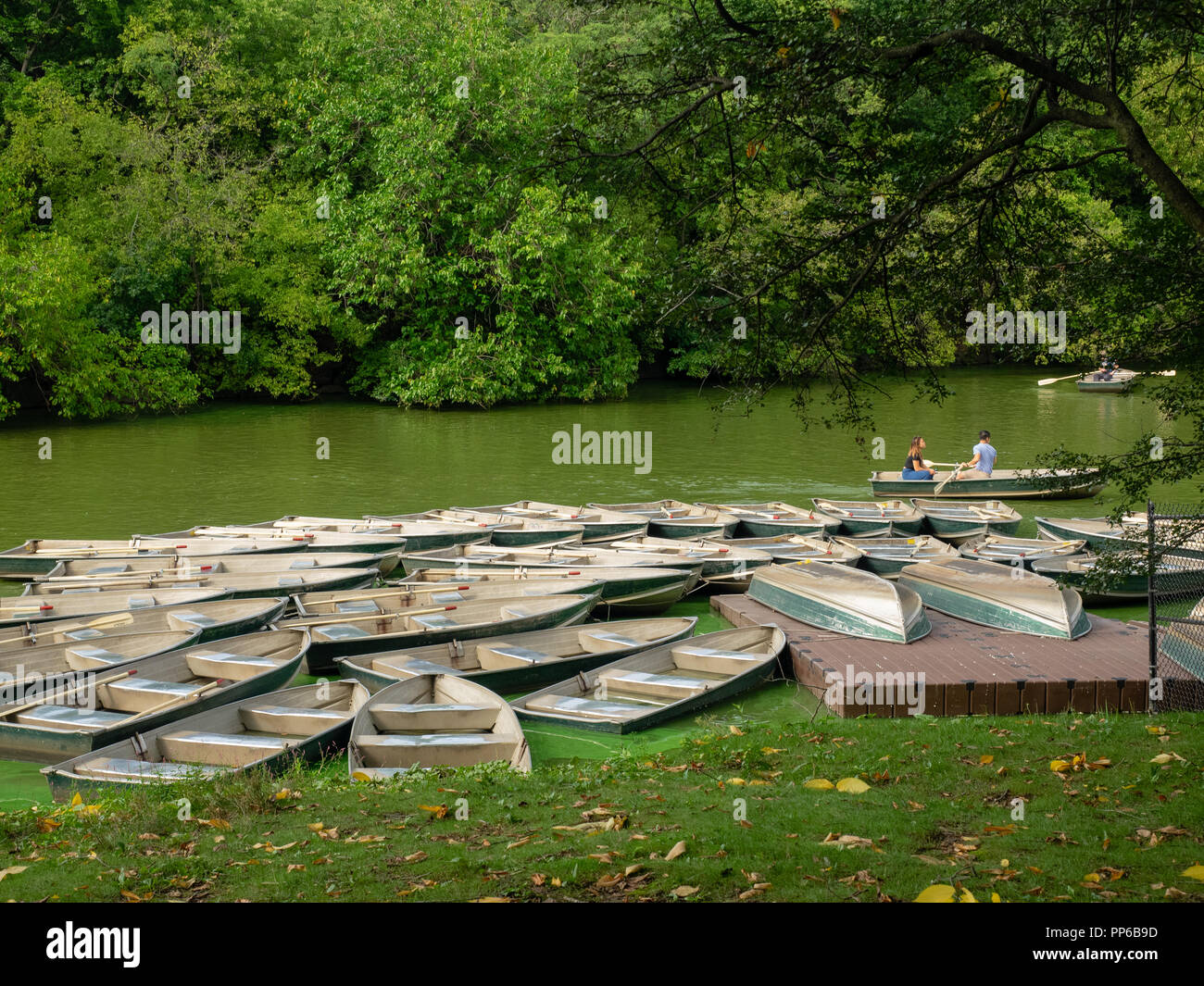 New York Central Park Boats Lake High Resolution Stock Photography and ...