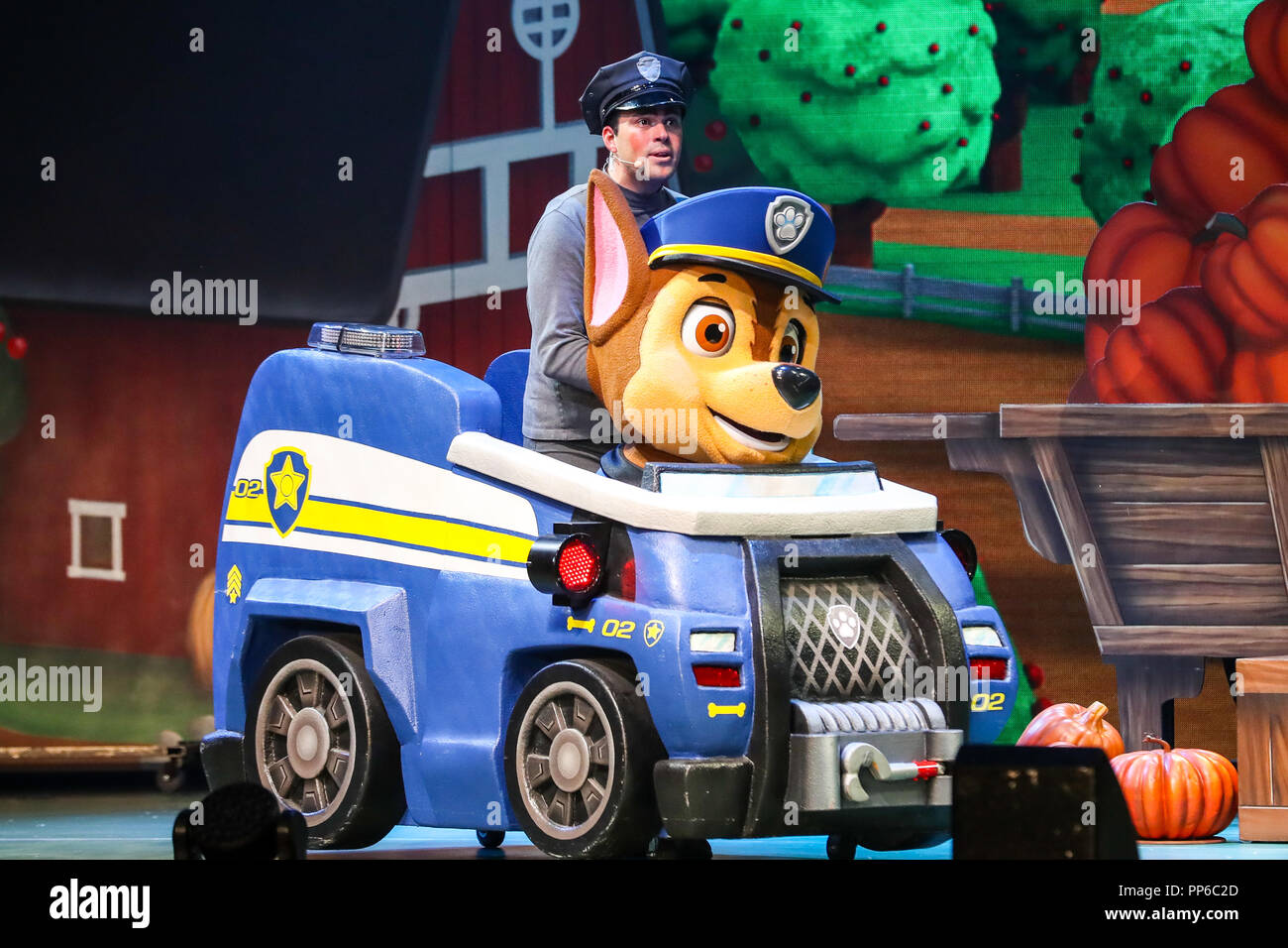 Paw Patrol the Nickelodeon show live on tour Stock Photo - Alamy