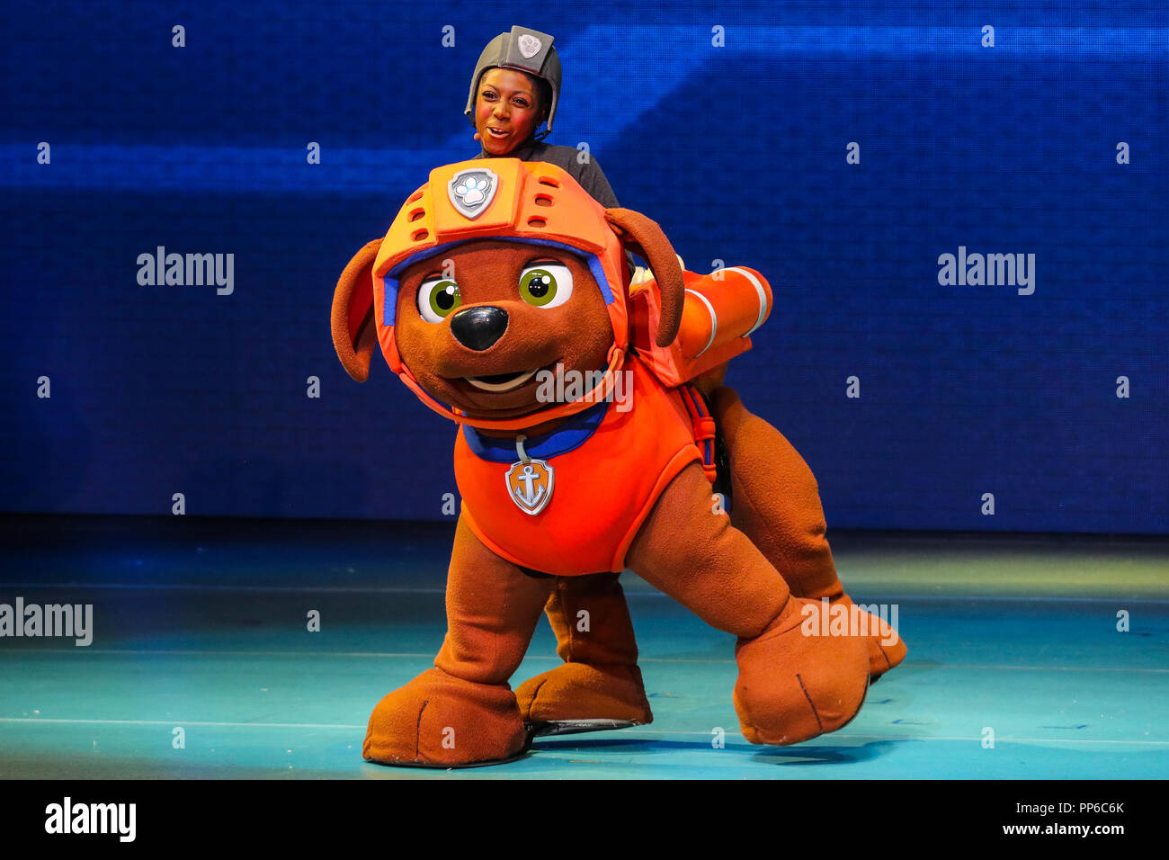 Paw Patrol the Nickelodeon show live on tour Stock Photo - Alamy