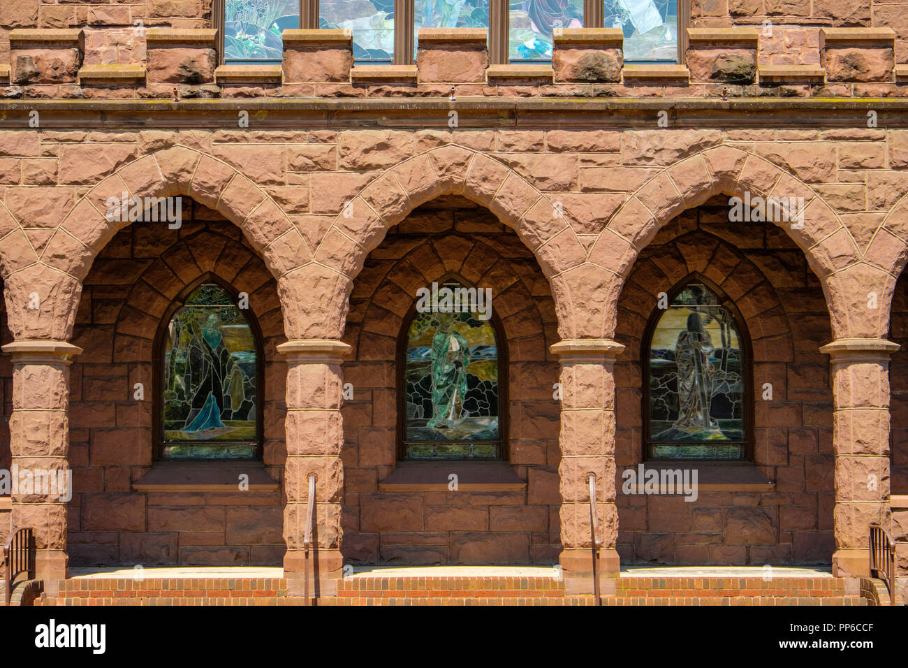 Victorian gothic revival brownstone hi-res stock photography and images ...