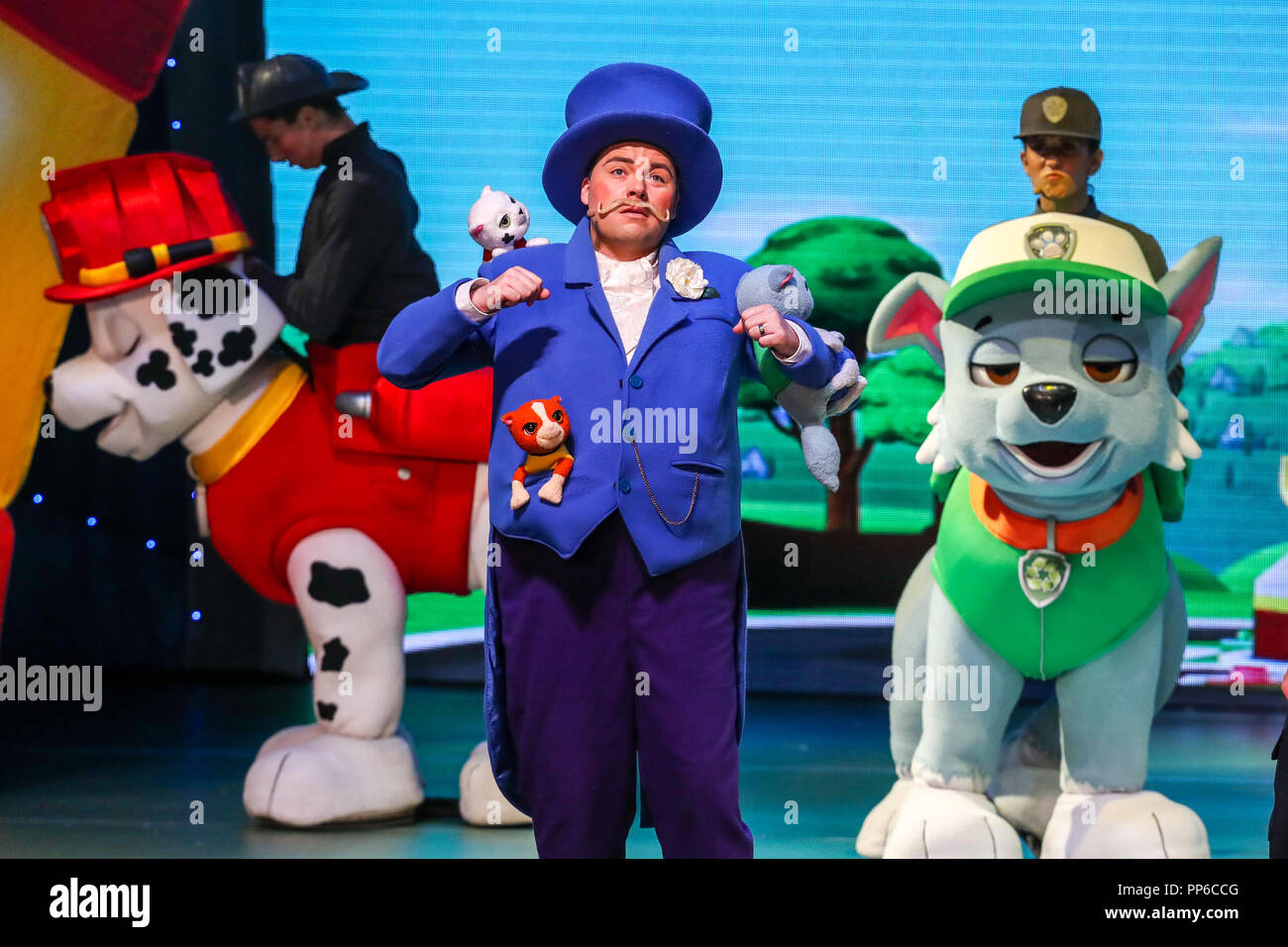 Paw Patrol the Nickelodeon show live on tour Stock Photo - Alamy