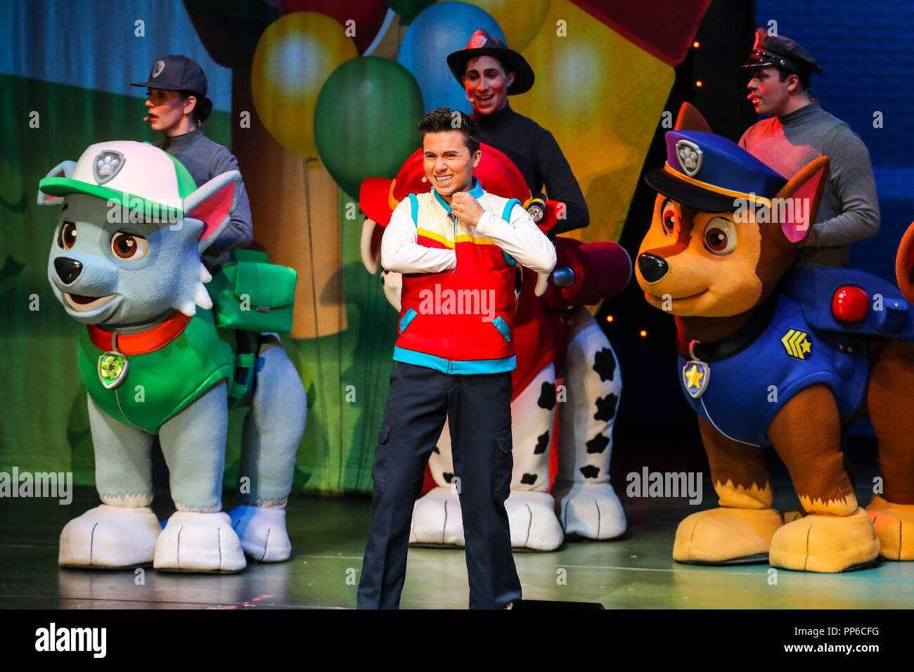 Paw Patrol the Nickelodeon show live on tour Stock Photo - Alamy
