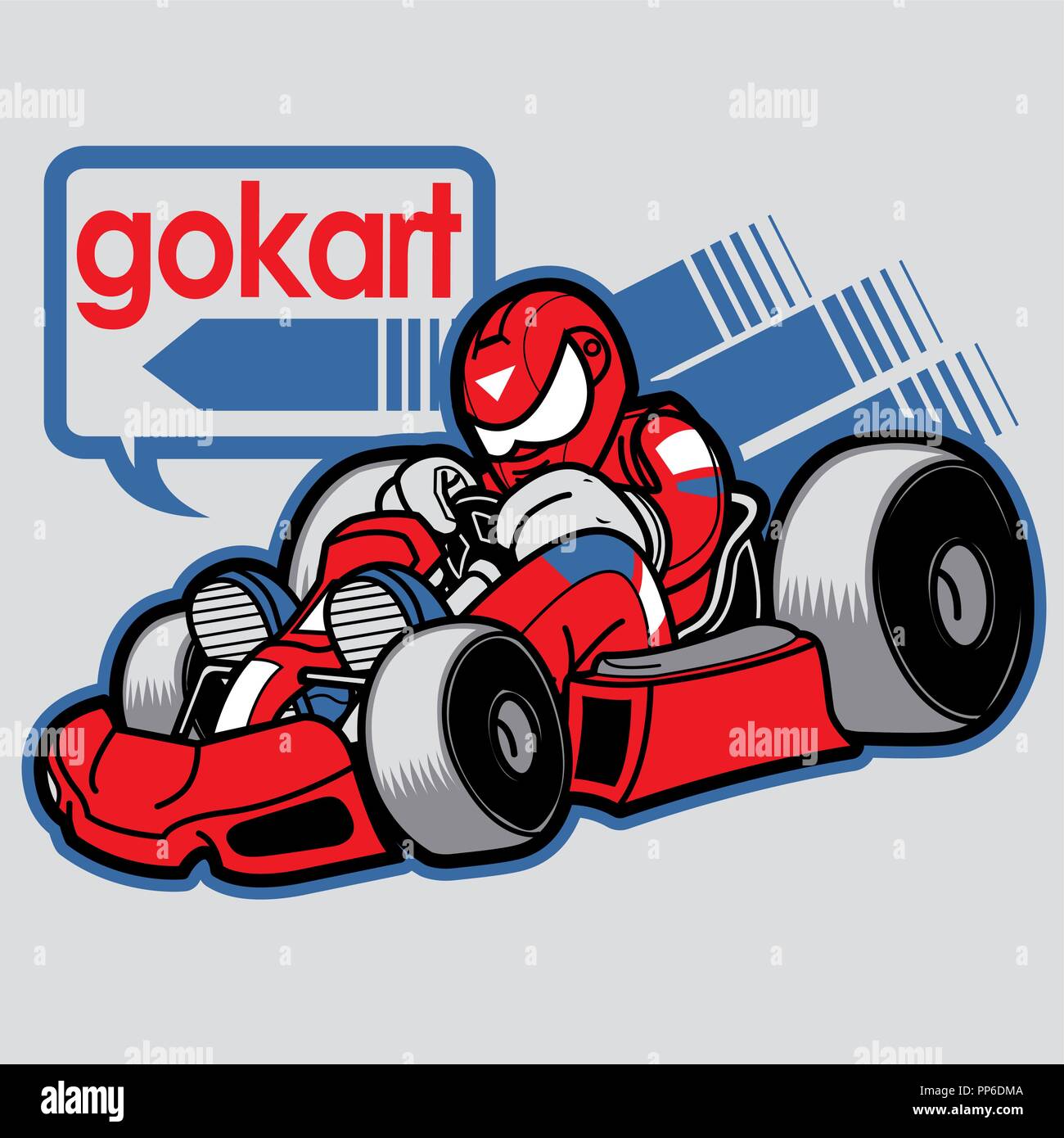 Car racing man cartoon hi-res stock photography and images - Alamy