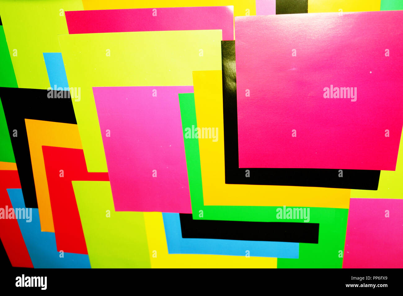 Multicolor background from a cardboard of different colors Stock Photo ...