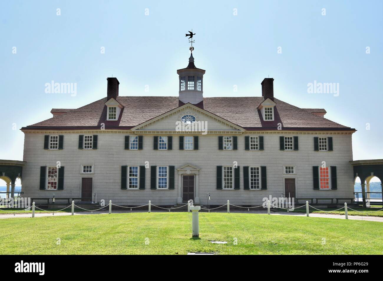 George Washington's Mount Vernon home and estate in Mount Vernon ...