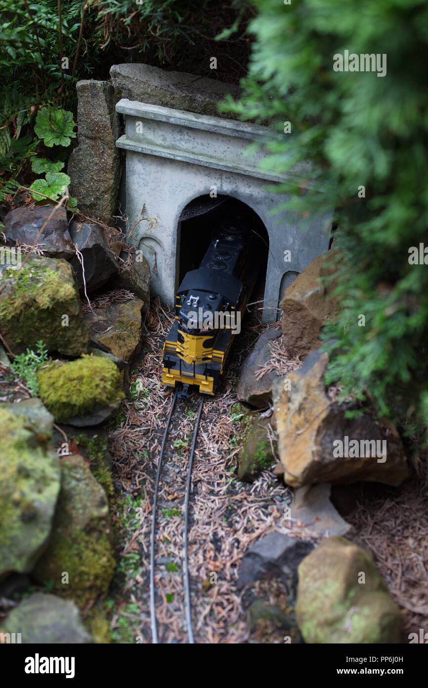 Model Garden Railroad High Resolution Stock Photography and Images - Alamy