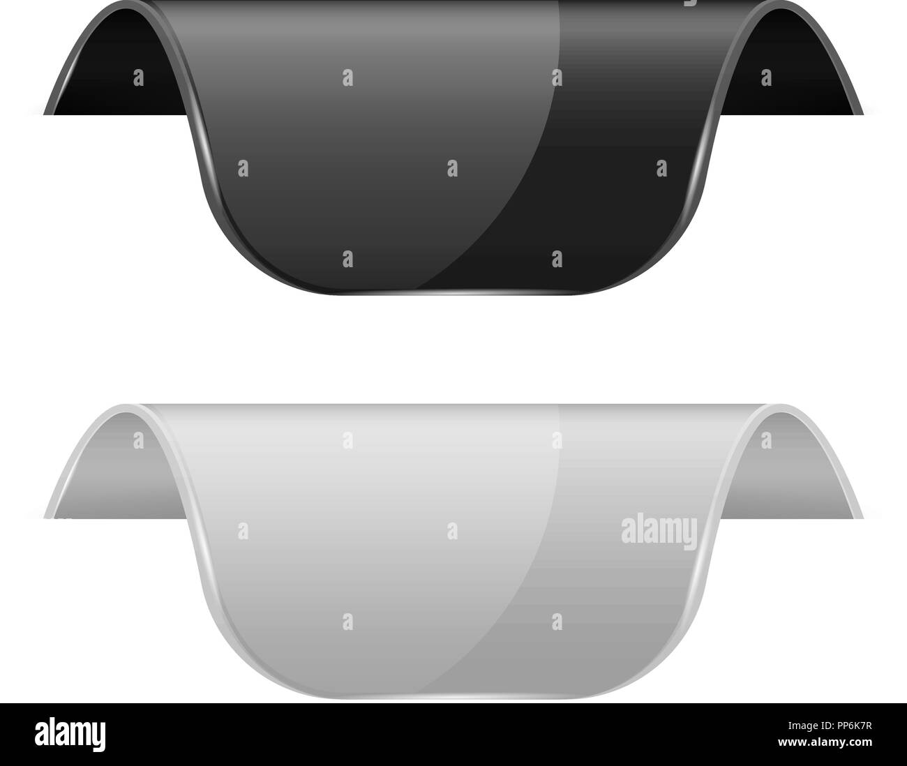 White sticker vector hi-res stock photography and images - Alamy