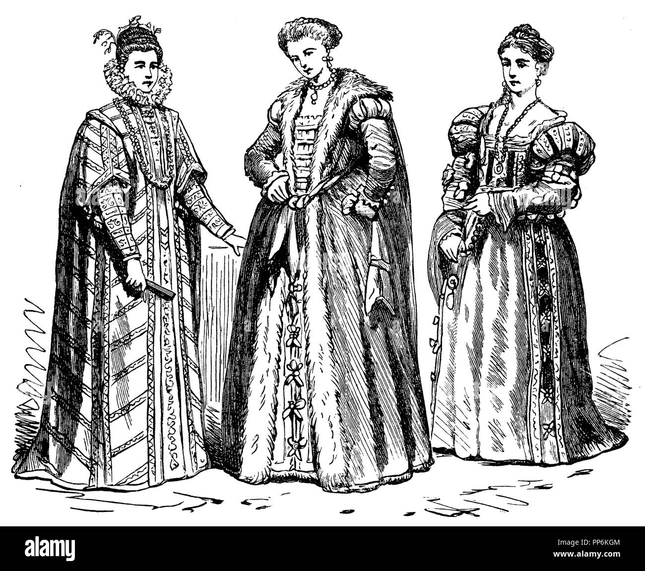 1550 1600 costumes hi-res stock photography and images - Alamy