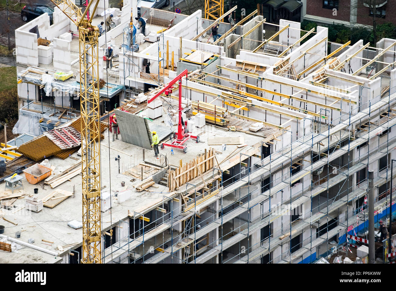 Drone construction site hi-res stock photography and images - Alamy