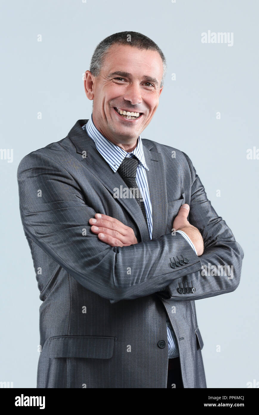 face of a successful businessman Stock Photo - Alamy