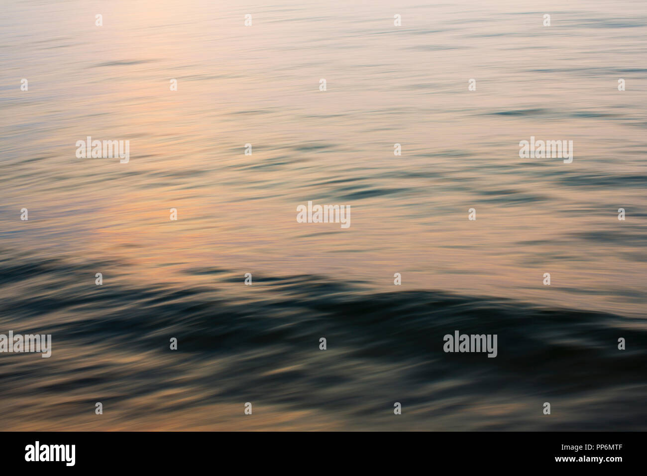 Beach waves sunset detail hi-res stock photography and images - Alamy