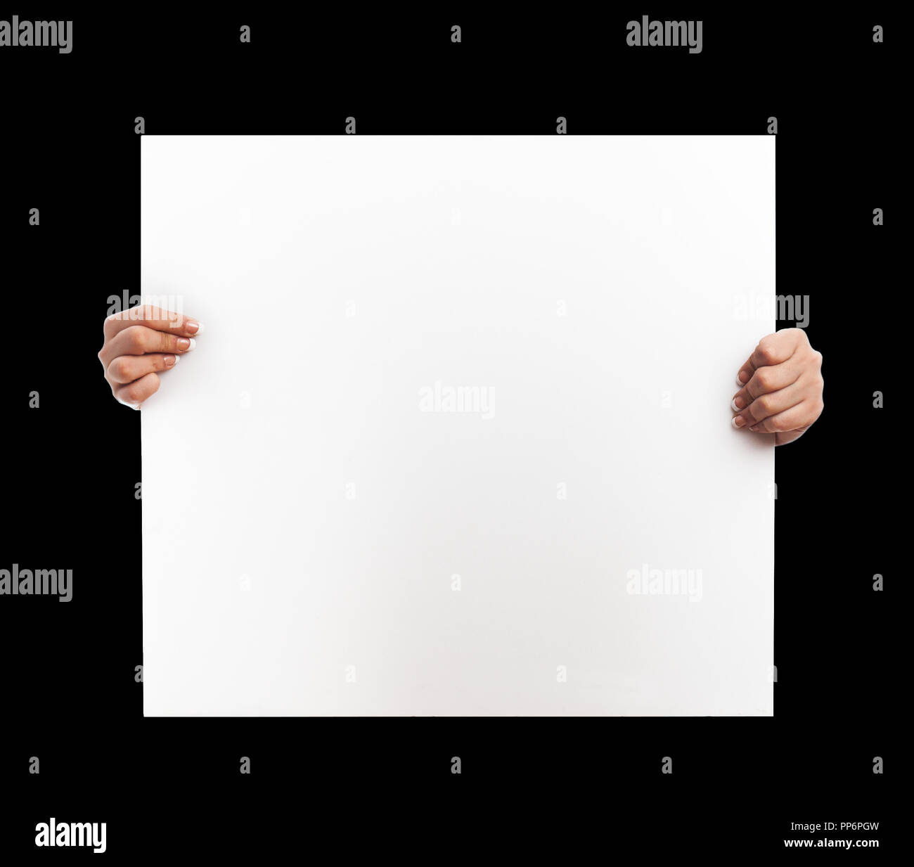 Board in hand hi-res stock photography and images - Alamy