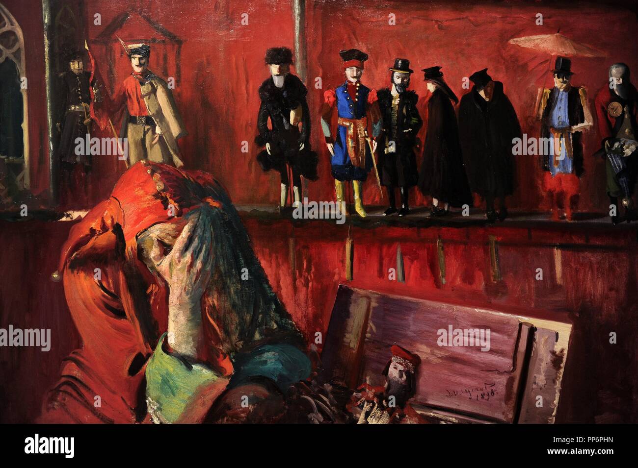 The court jester painting hi-res stock photography and images - Alamy