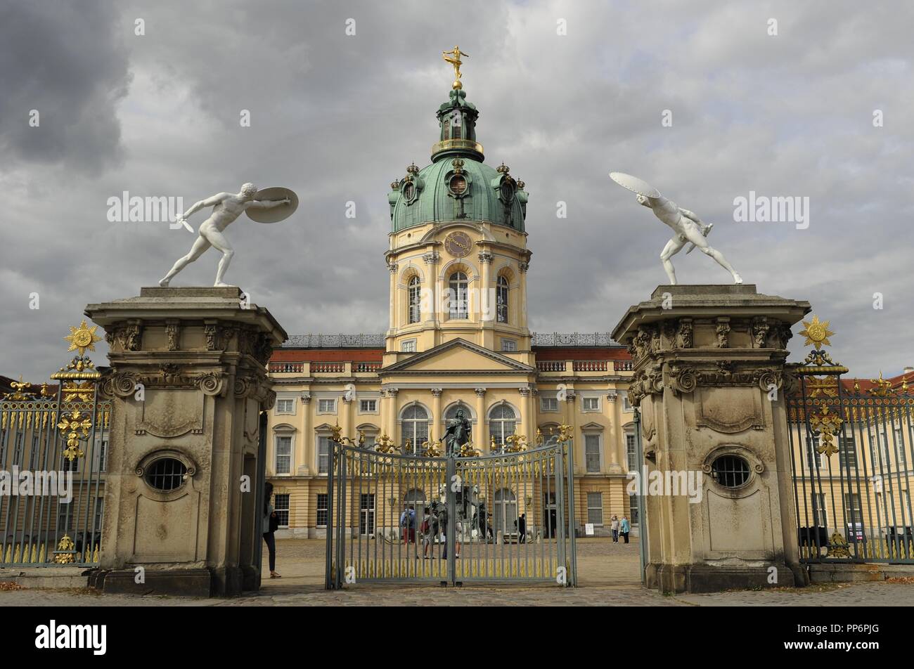 Germany. Berlin. Charlottenburg Palace. Royal residence, built at 17th ...
