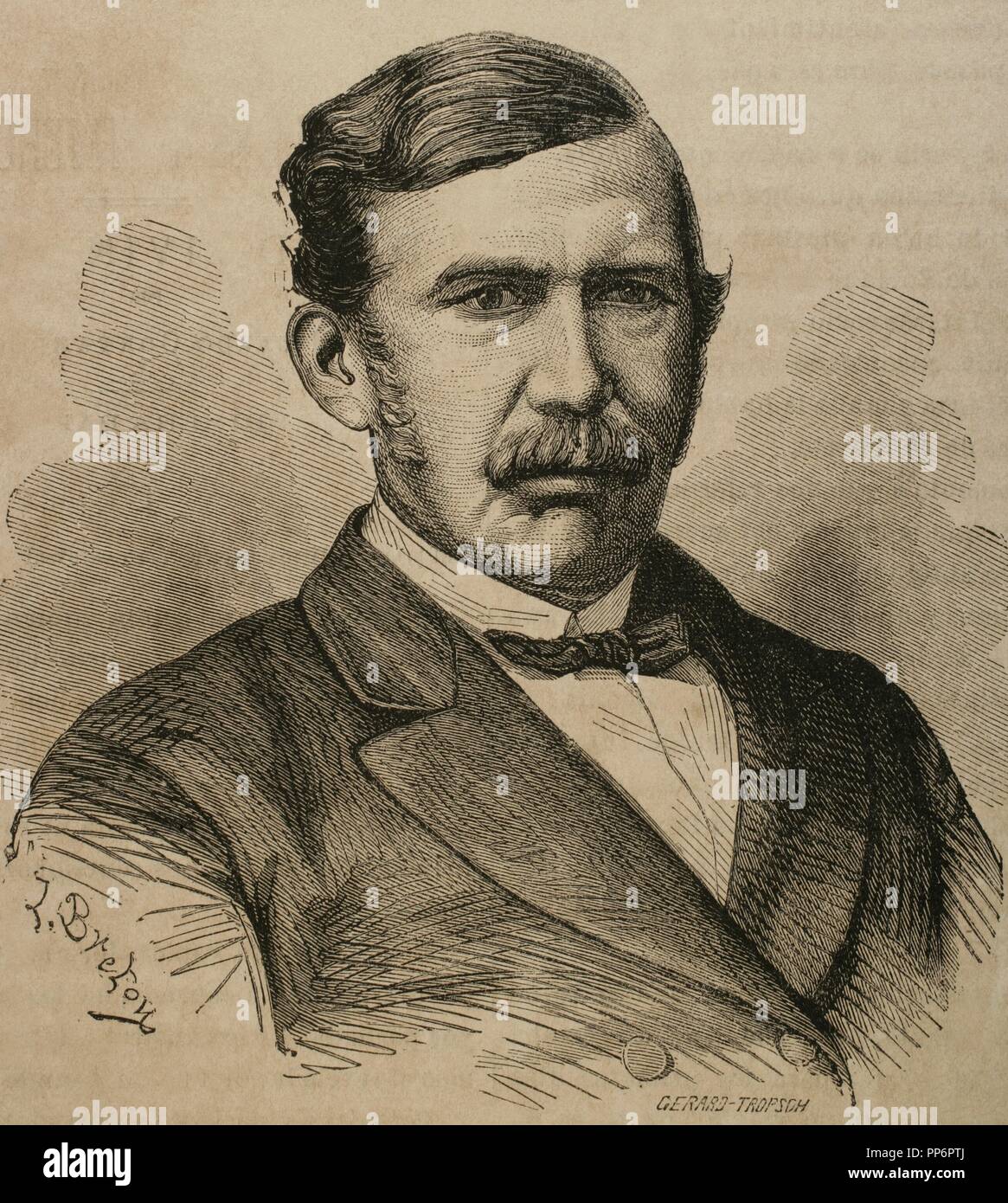 David livingstone 1813 1873 scottish missionary and african explorer hi ...