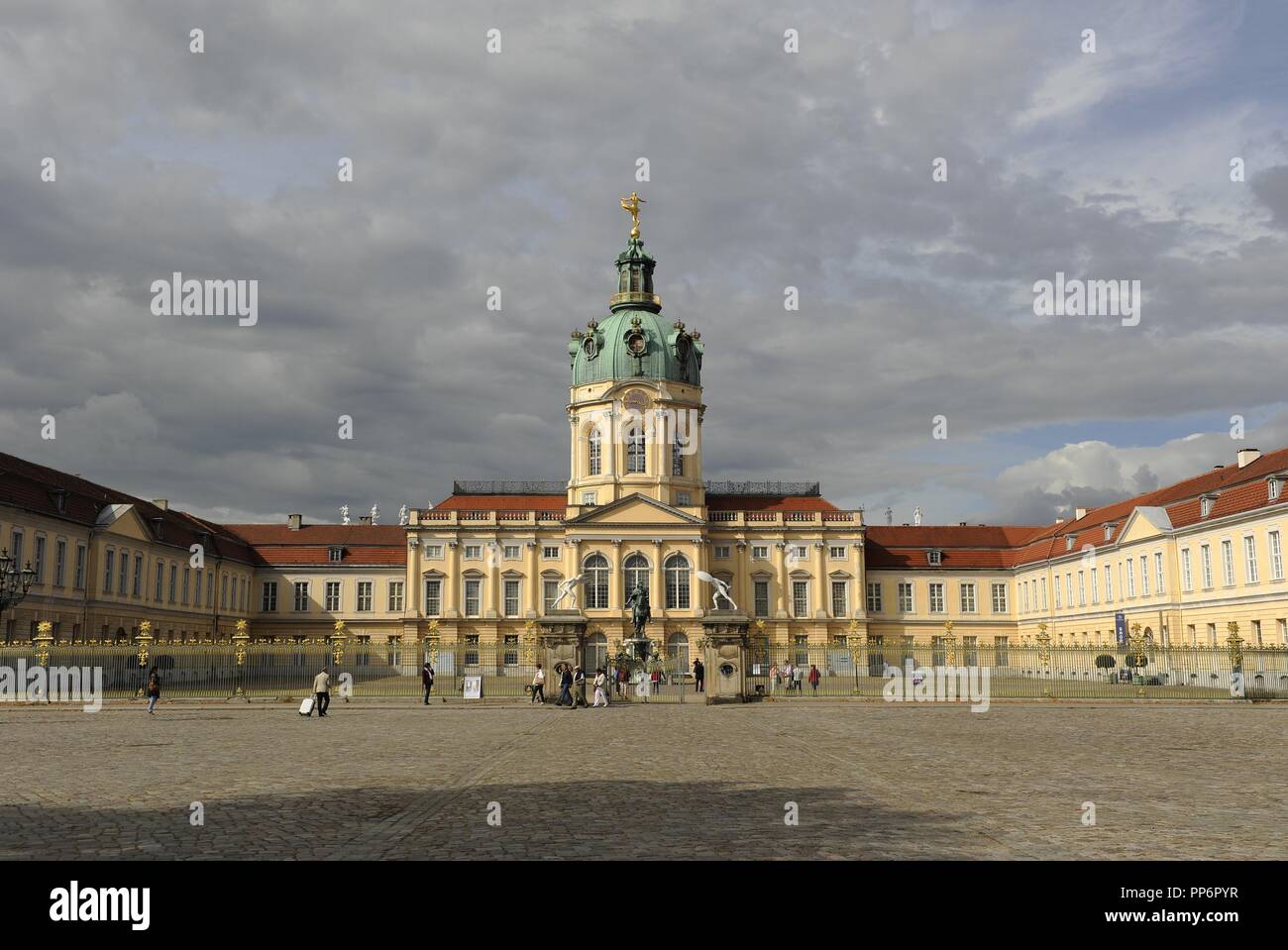 Germany. Berlin. Charlottenburg Palace. Royal residence, built at 17th ...