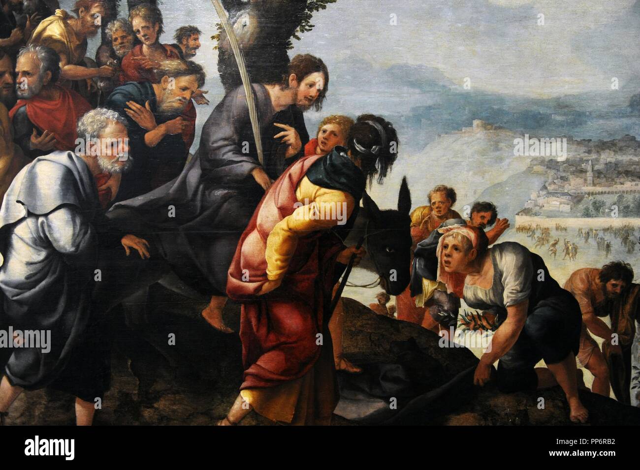 Entry of christ into jerusalem hi-res stock photography and images - Alamy