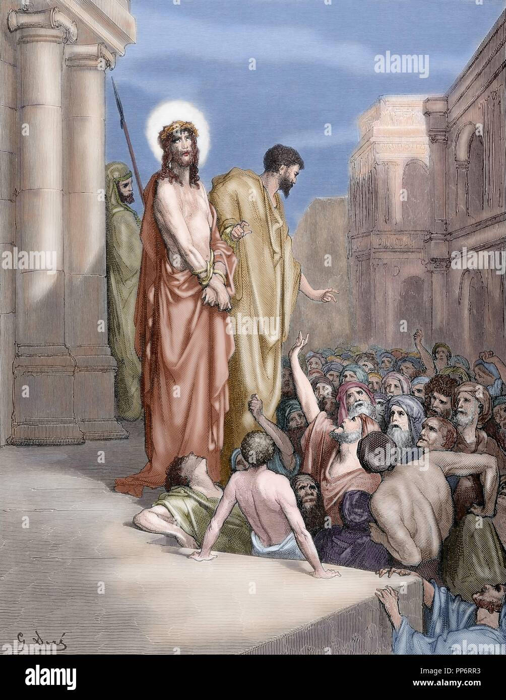 New Testament. Gospel of John. Chapter XIX. Jesus presented to the ...