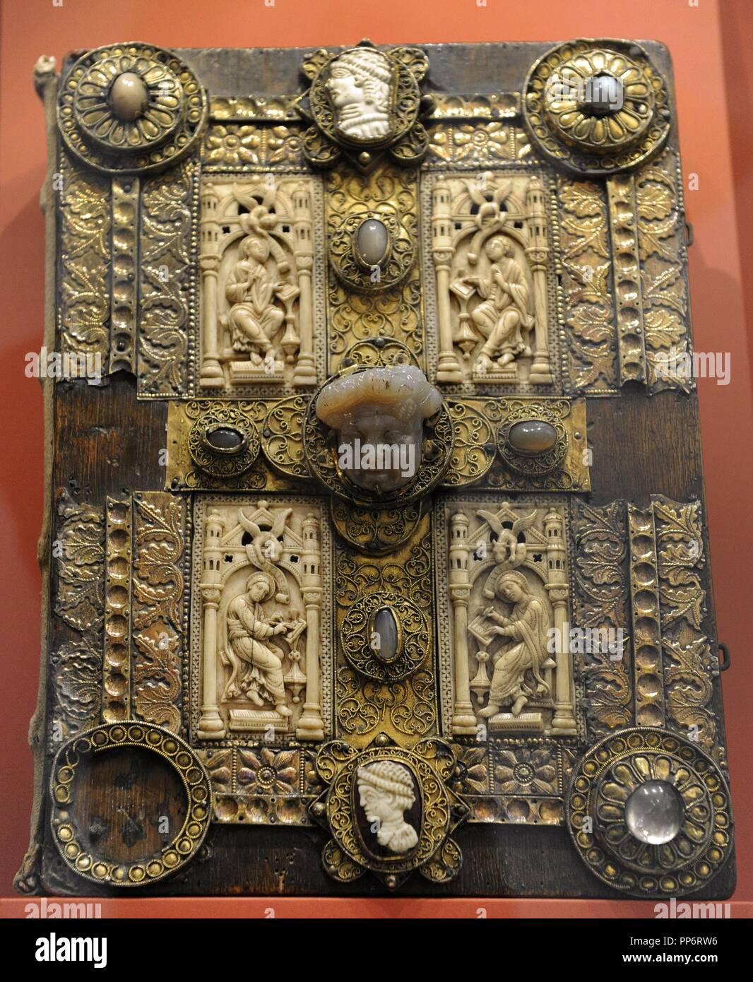 Codex Lebuinus. Northern France, 825-850. Detail of binding, Cologne ...