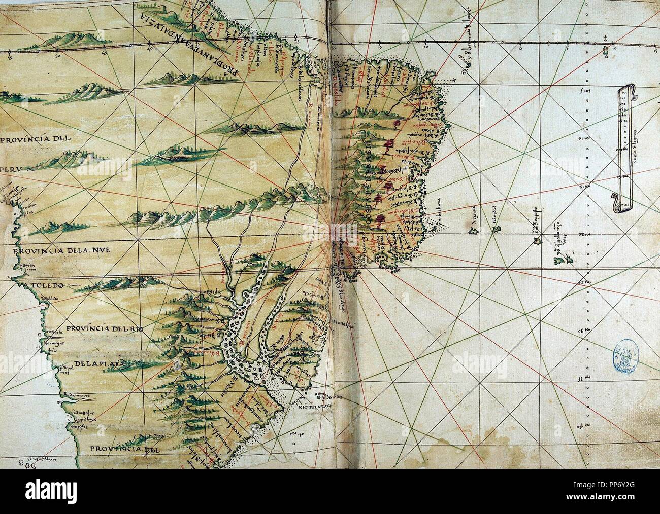 CARTOGRAFIA. ALONSO DE SANTA CRUZ. NAVEGANTE , CRONISTA Y COSMOGRAFO ...
