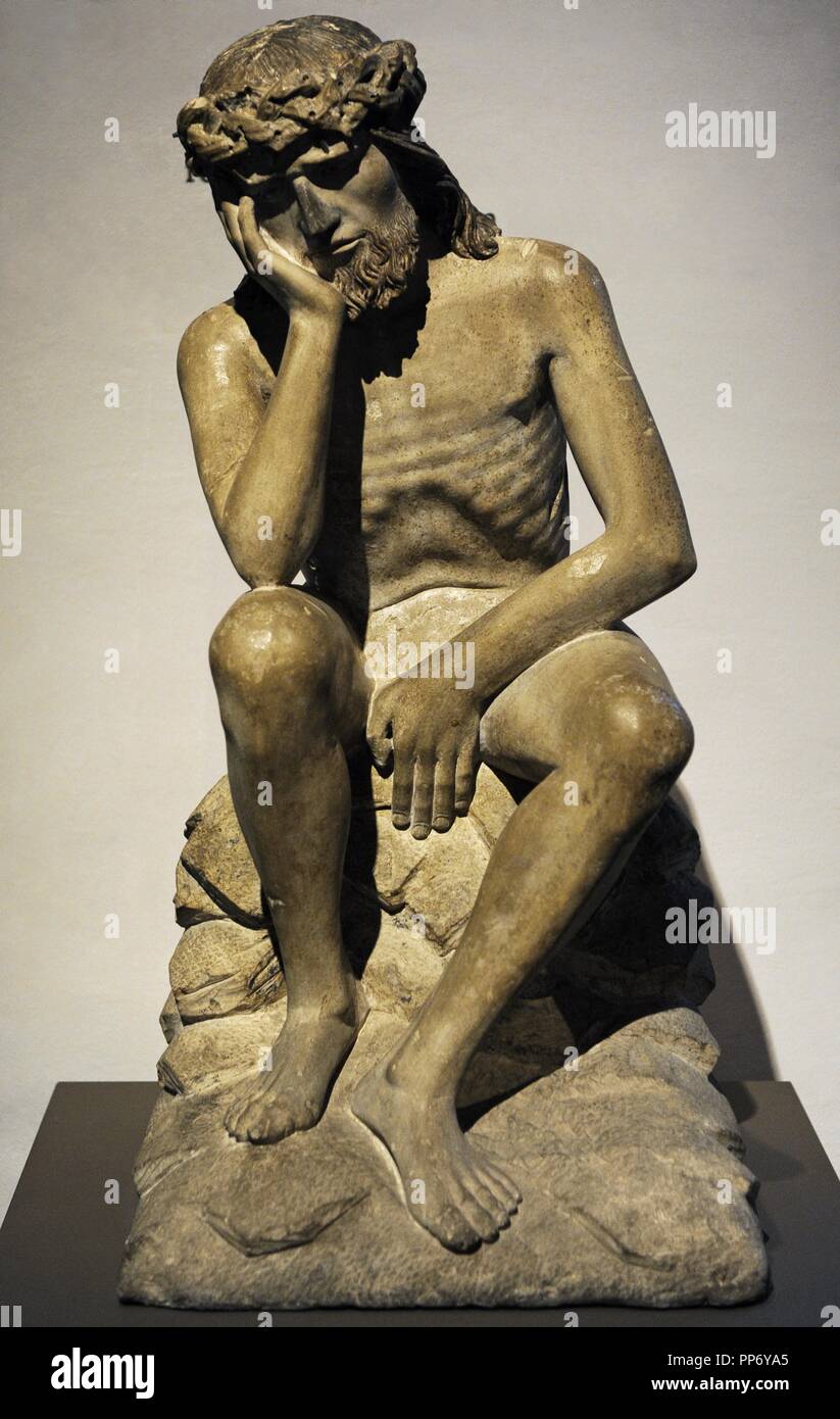 Christ on the cold stone. Eastern Netherlands, around 1510. Museum ...