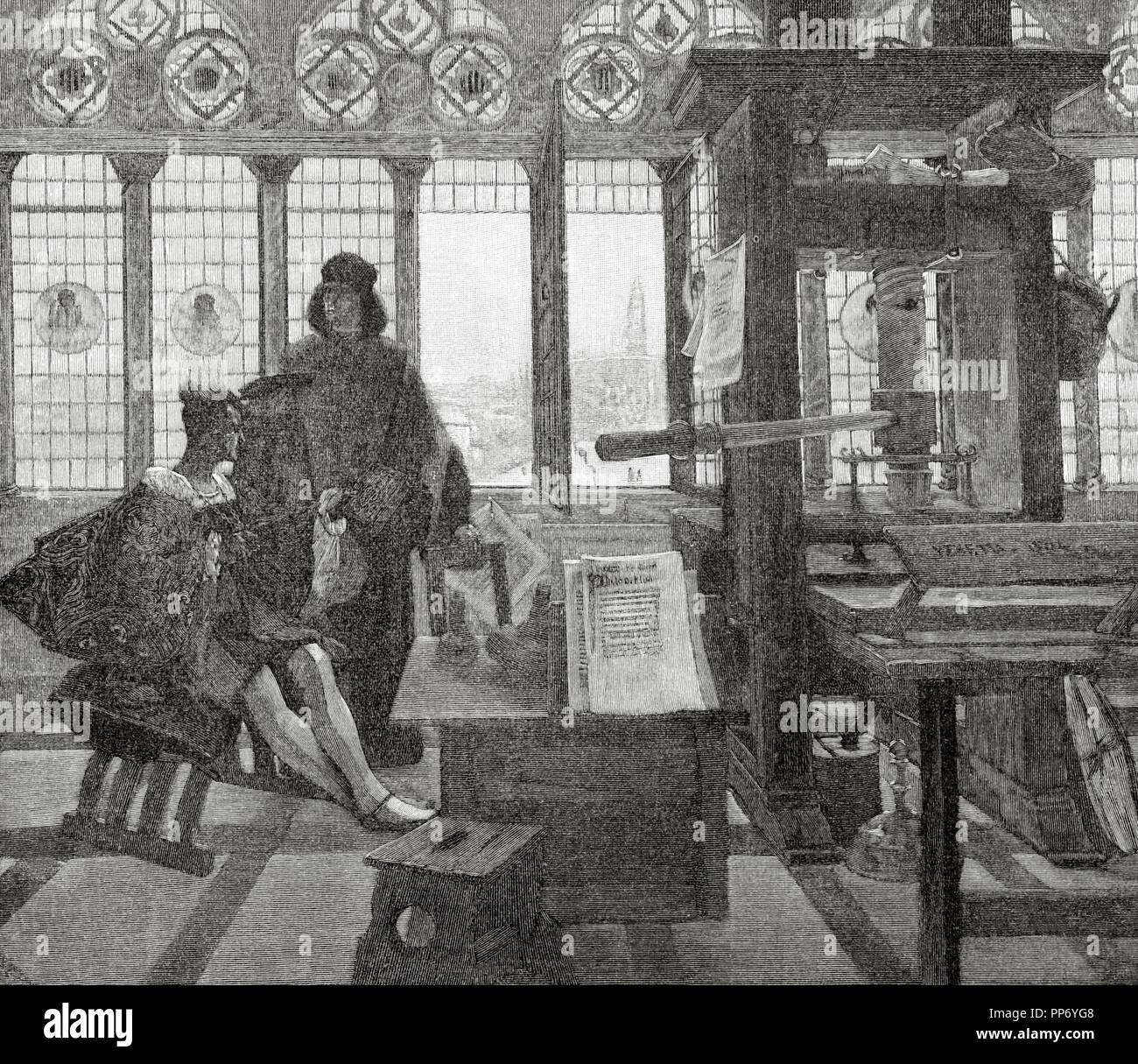 Aldine press hi-res stock photography and images - Alamy