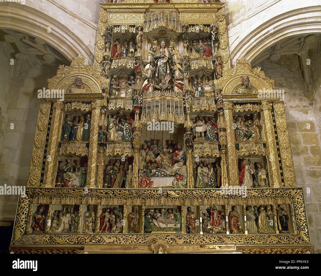 ARTE GOTICO-RENACIMIENTO. ESPAÑA. SIGLO XVI. IGLESIA PARROQUIAL DE SAN ...