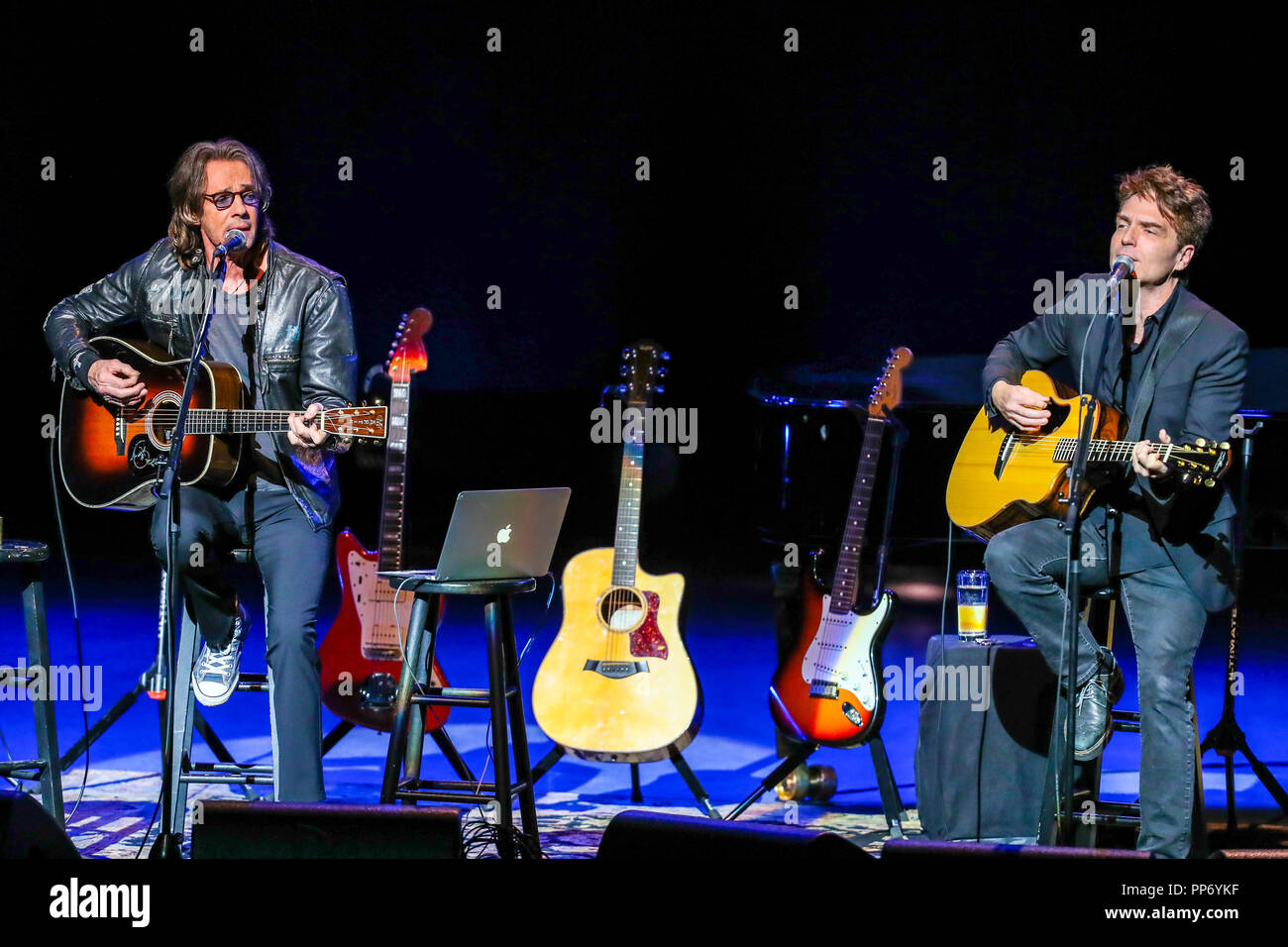 Rick Springfield and Richard Marx in Concert Stock Photo - Alamy