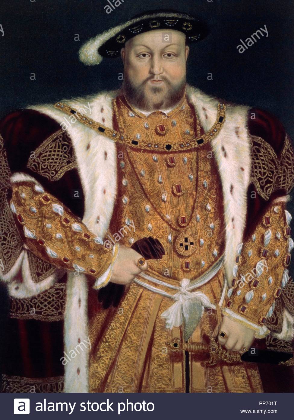 Henry Viii Portrait Standing Stock Photos & Henry Viii Portrait ...