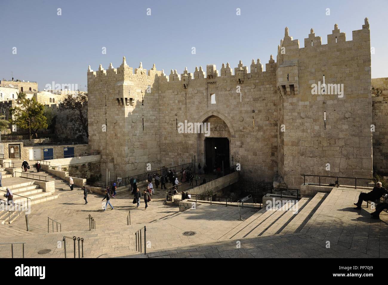 Damuscus gate hi-res stock photography and images - Alamy