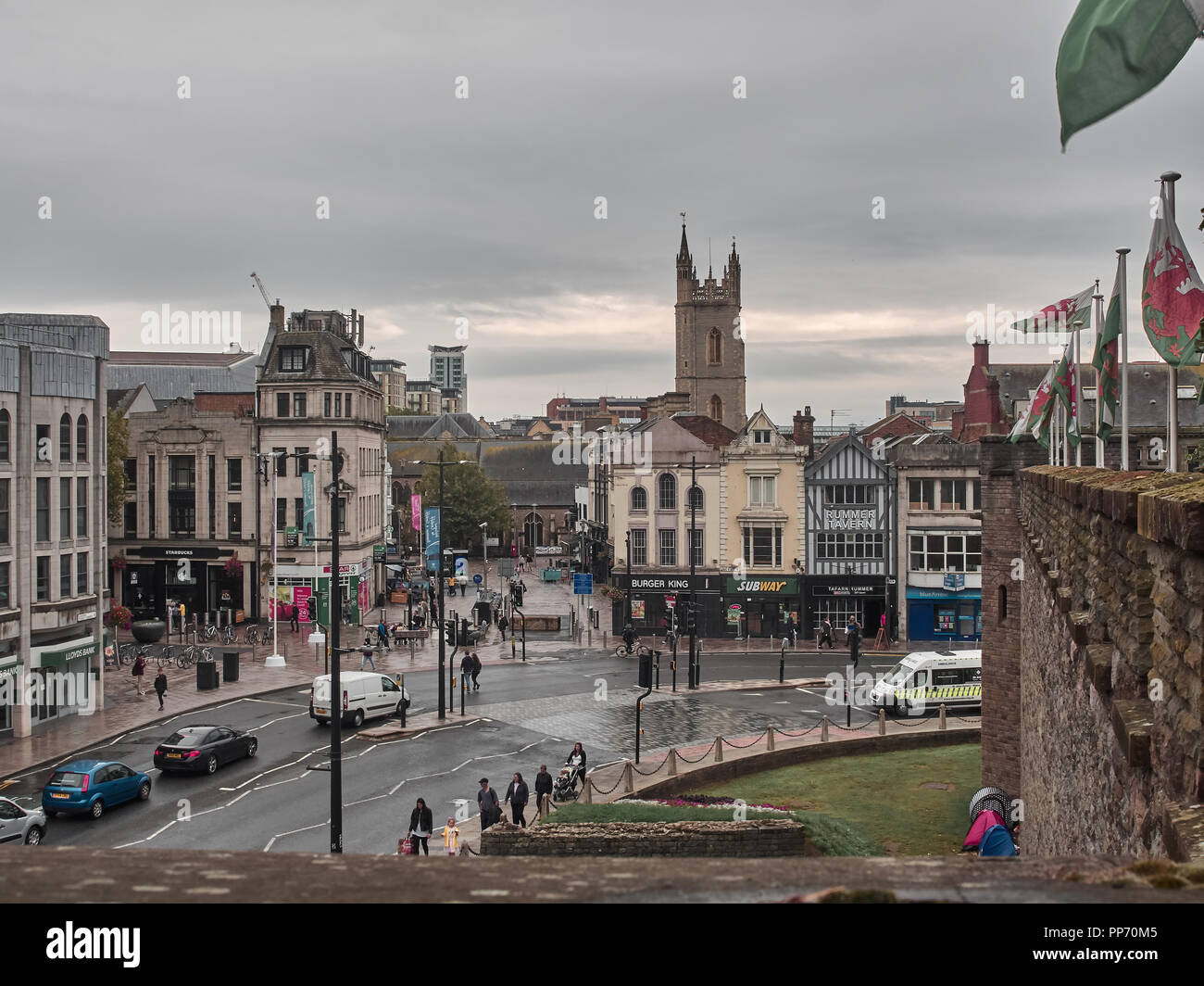 Cardiff Wales Flag High Resolution Stock Photography and Images - Alamy