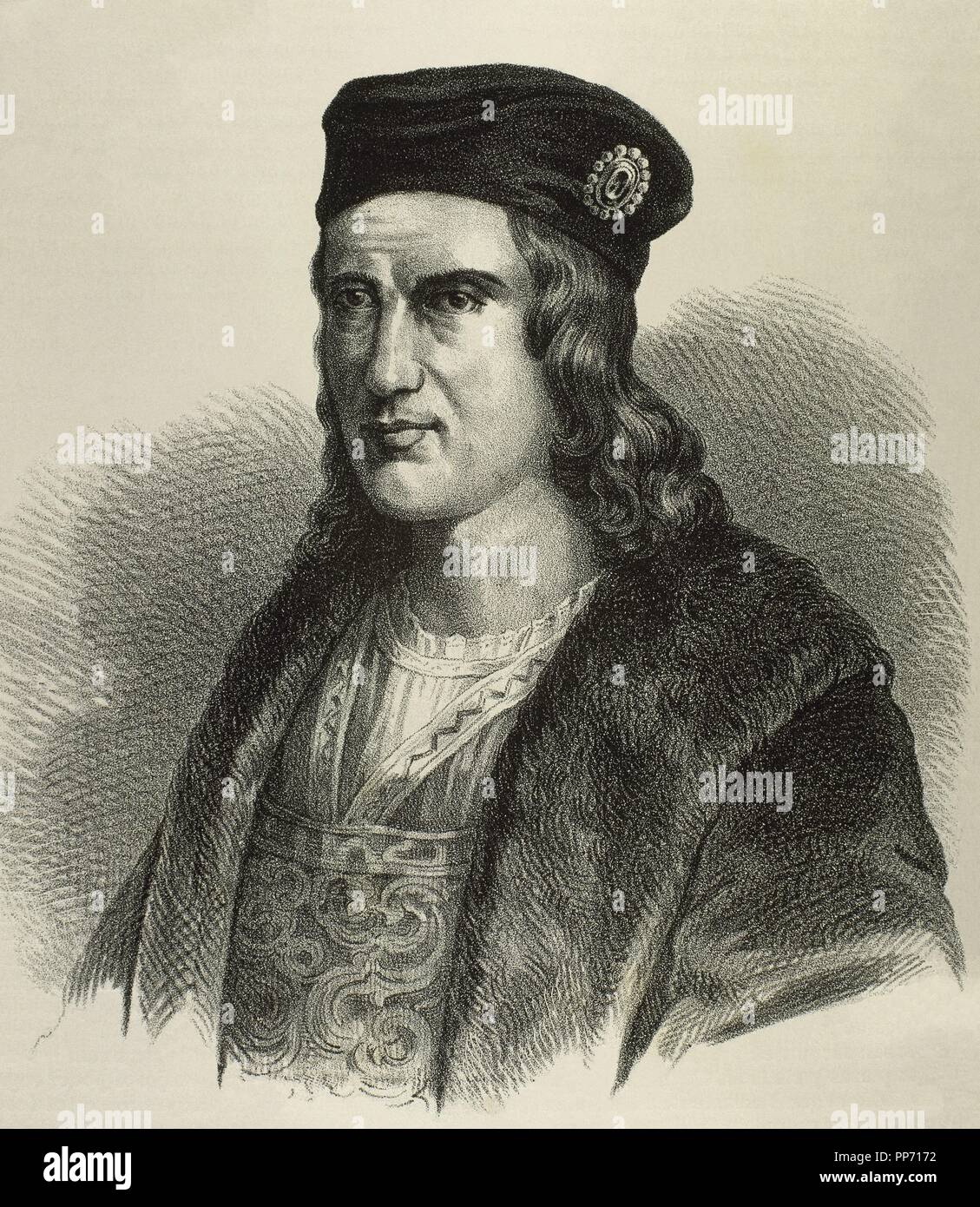 Gonzalo Fernandez de Cordoba (453-1515), The Great Captain. Spanish ...