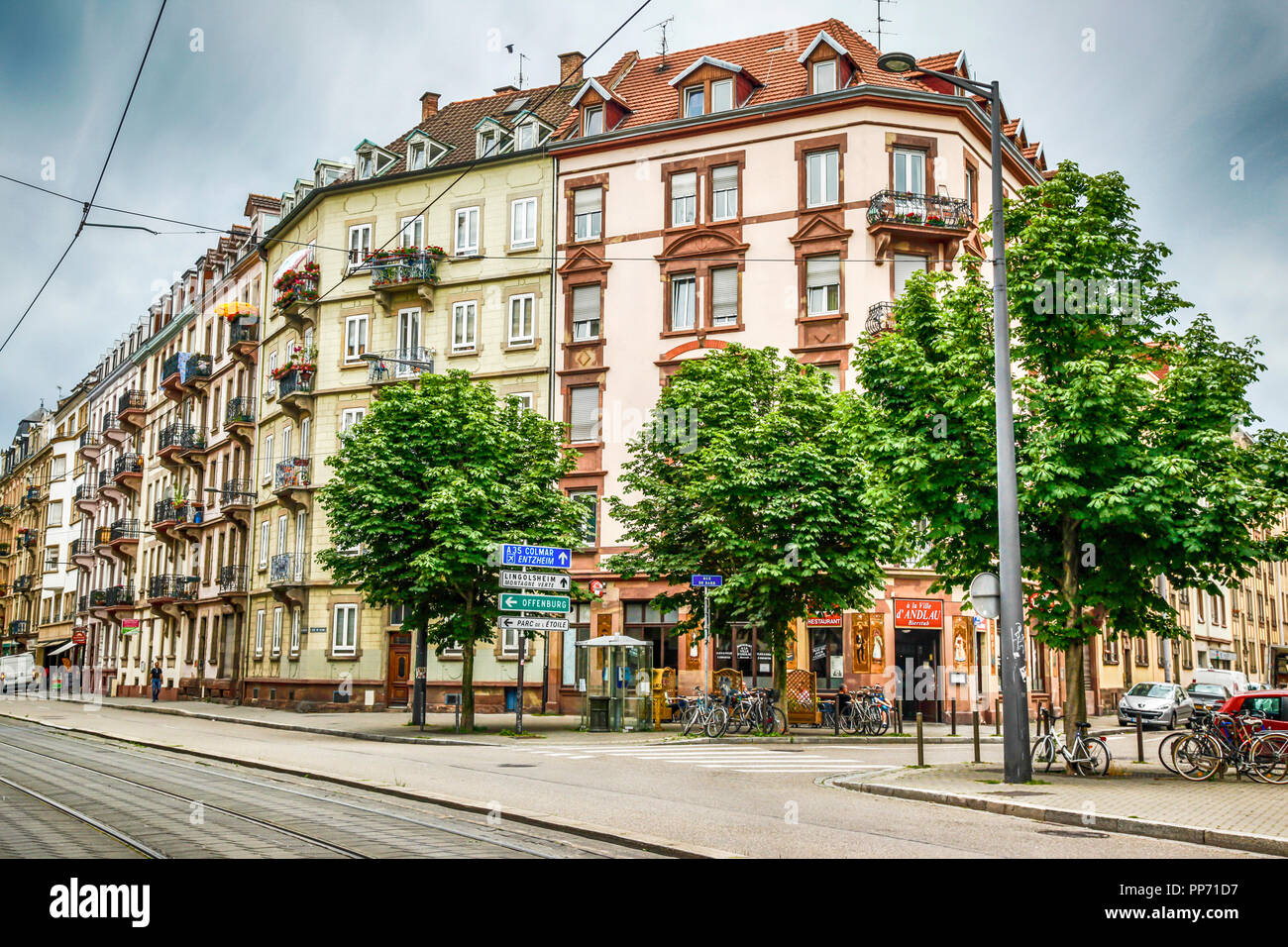 Strasbourg street signs hi-res stock photography and images - Alamy