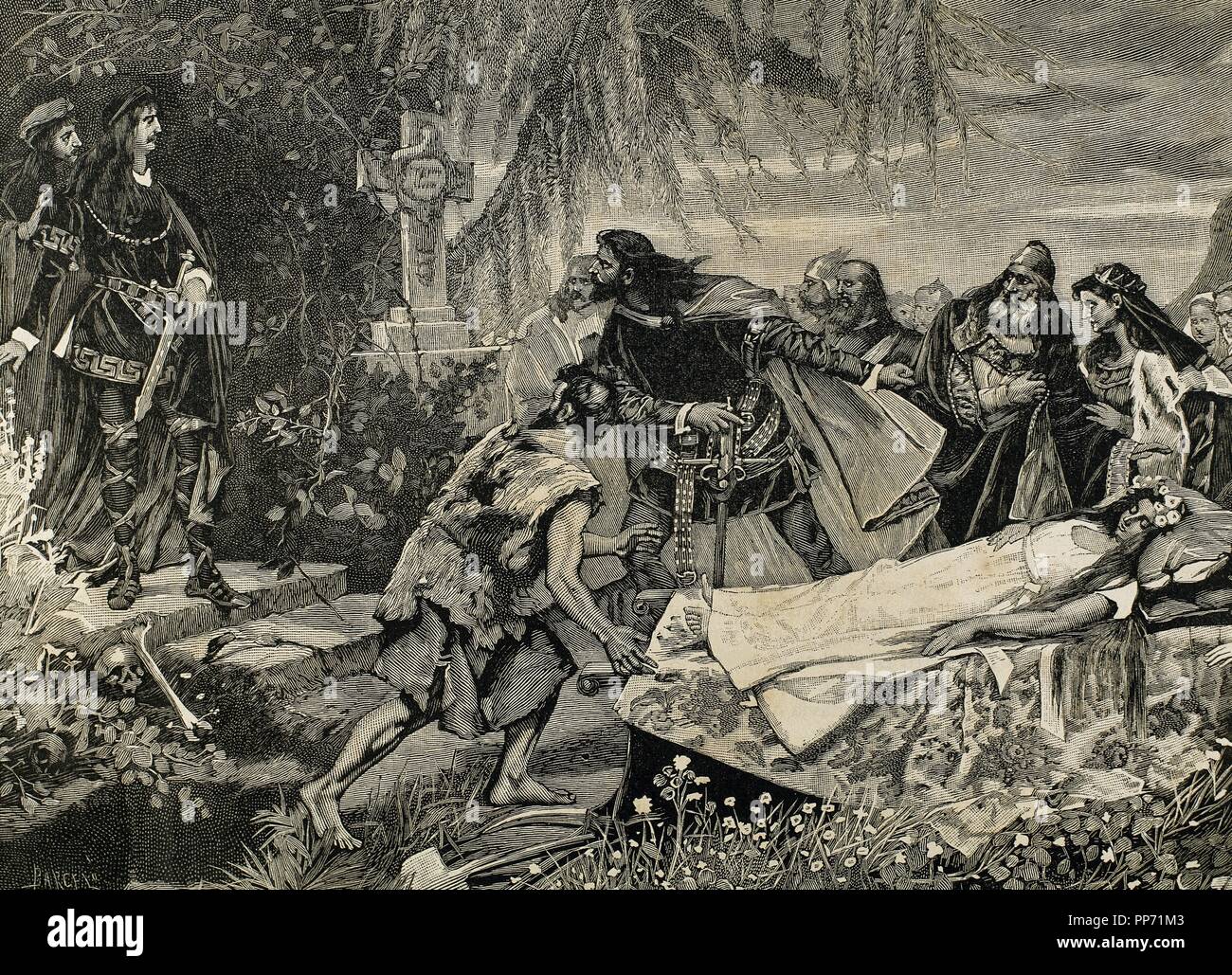 Hamlet ophelia death hi-res stock photography and images - Alamy
