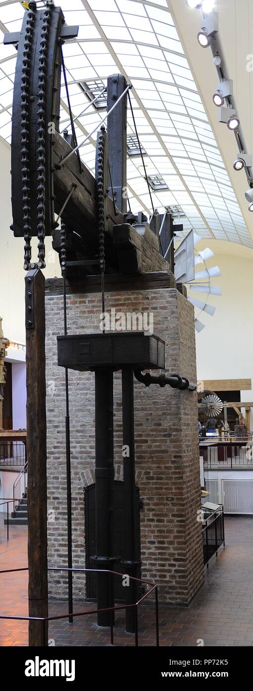 Eisleben Water Raising Machine. William Richards, Hettstedt, 1813. This ...