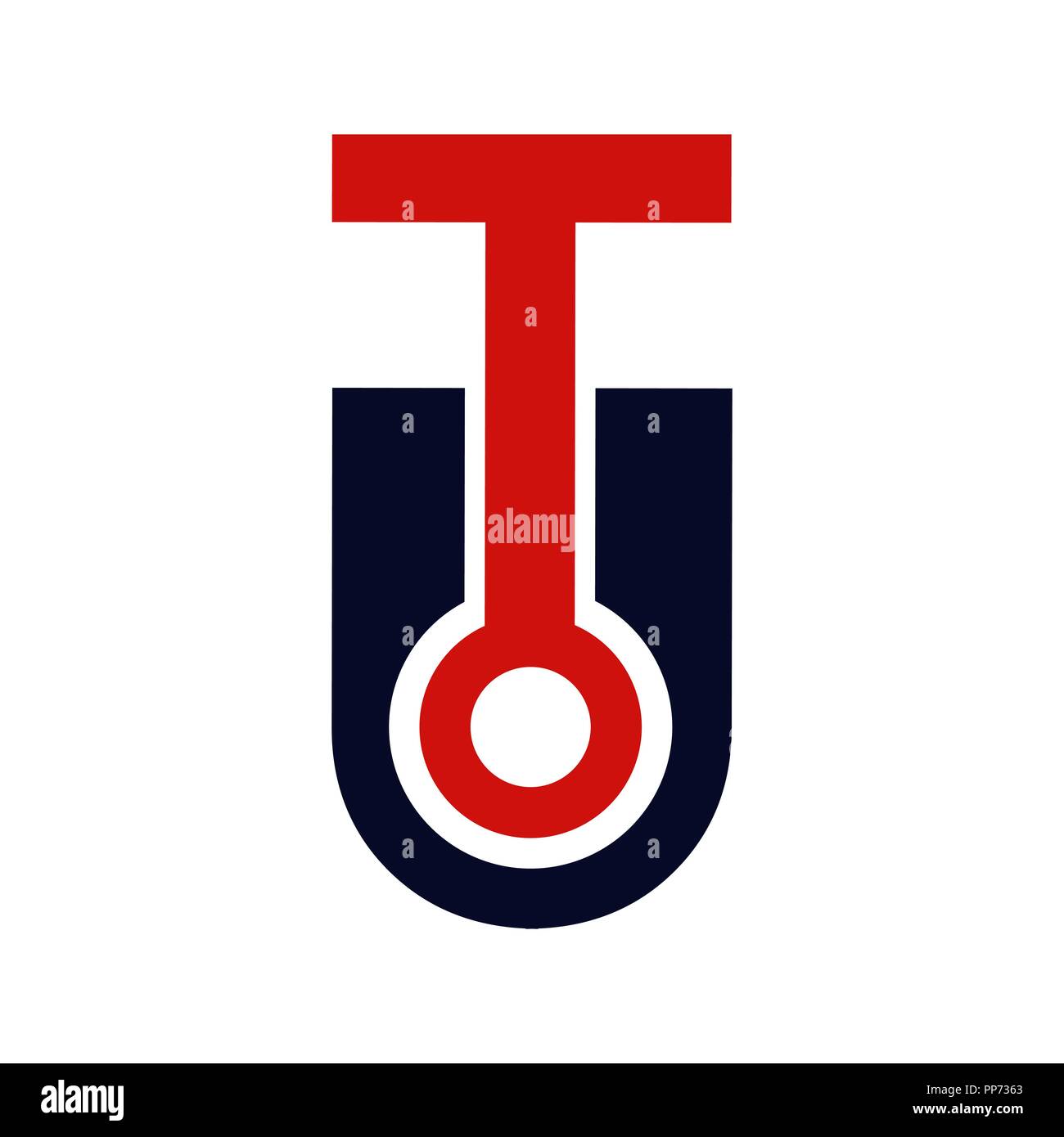 Letter t logo hi-res stock photography and images - Alamy