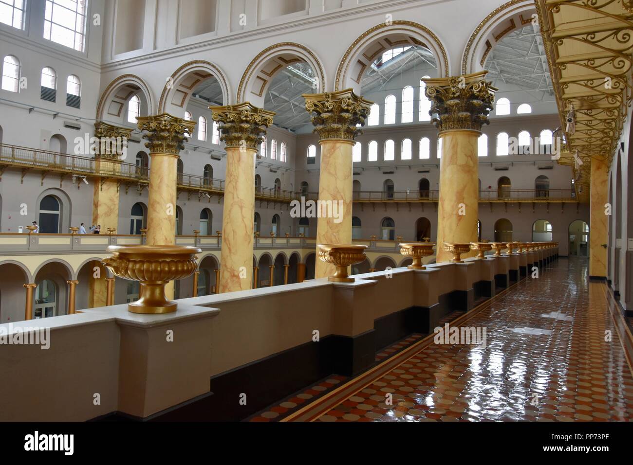 The National Building Museum, Washington D.C., USA Stock Photo - Alamy